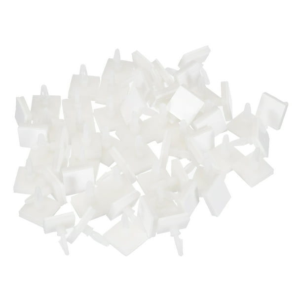 Uxcell Adhesive Standoff, 60 Pcs Reverse Mount Insulation Bracket ...
