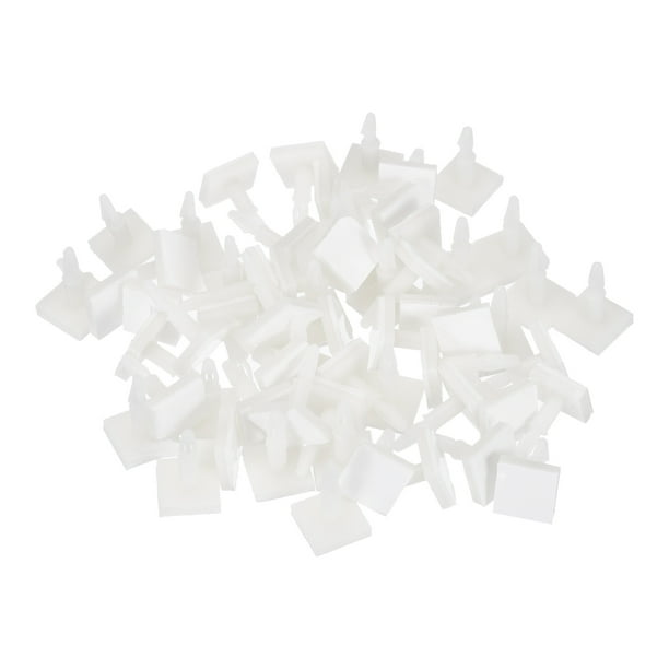 Uxcell Adhesive Standoff, 60 Pcs Reverse Mount Insulation Bracket ...