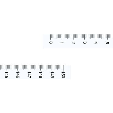 Uxcell Measuring Tape Polyester Adhesive Backed Tape 24" Length Inch ...