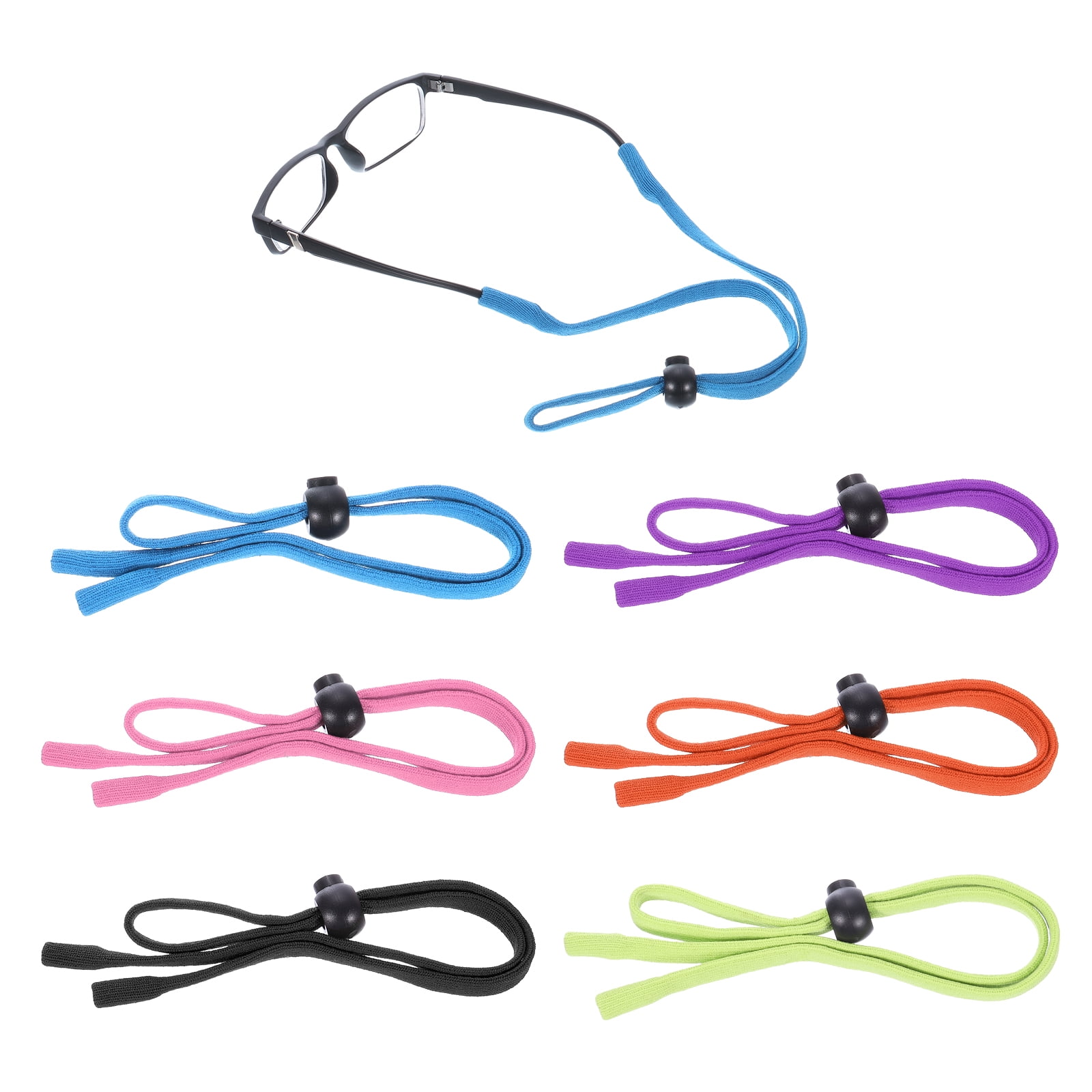 Uxcell Adjustable Eyeglasses Strap Retainer Neck Holders Cord 1 Set ...