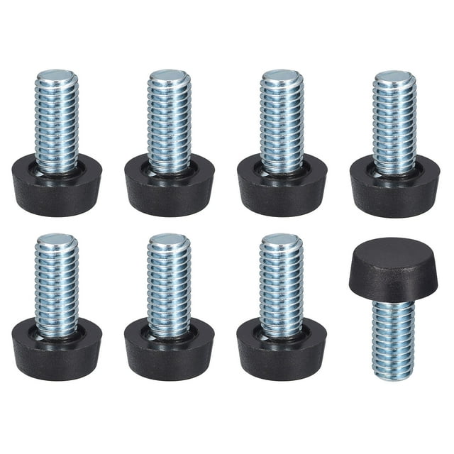 Uxcell Adjustable Furniture Feet, 8Pcs M8 Thread - Furniture Leveling ...