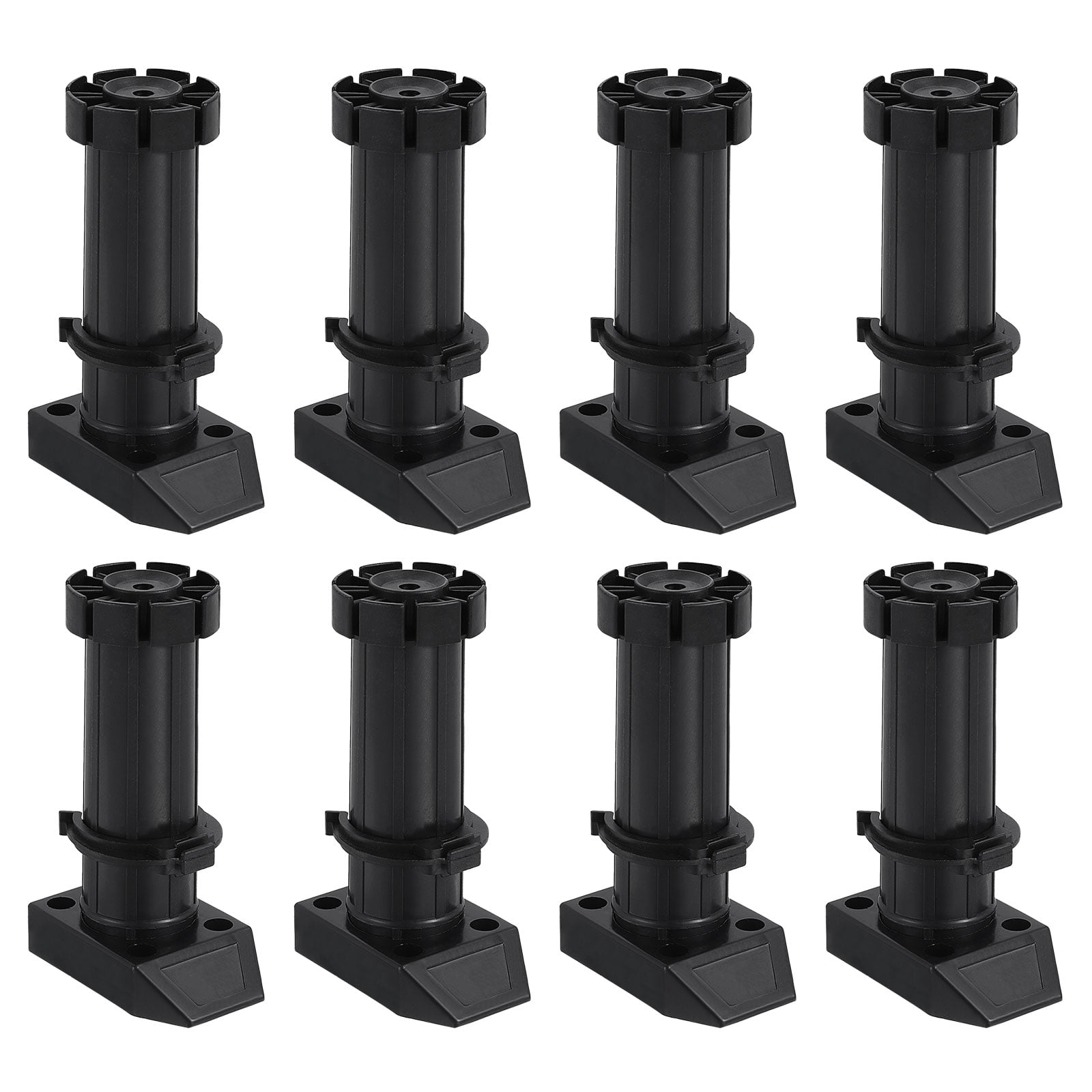 Uxcell Adjustable Legs, 8 Pack 54 x 150mm - Furniture Leveling Foot ...