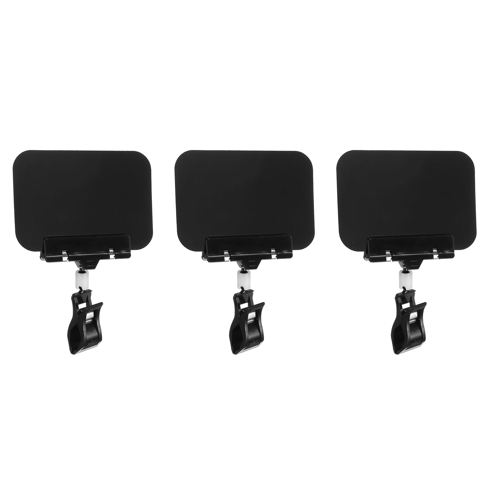 Uxcell Adjustable Plastic Sign Clip A6 Board 360 Degree Rotatable ...