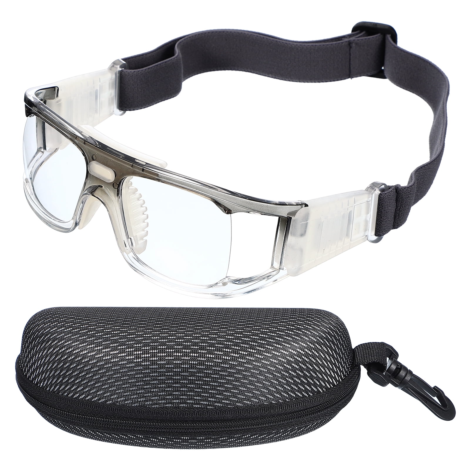 Uxcell Adjustable Professional Sports Goggles, Unisex Safety Glasses ...