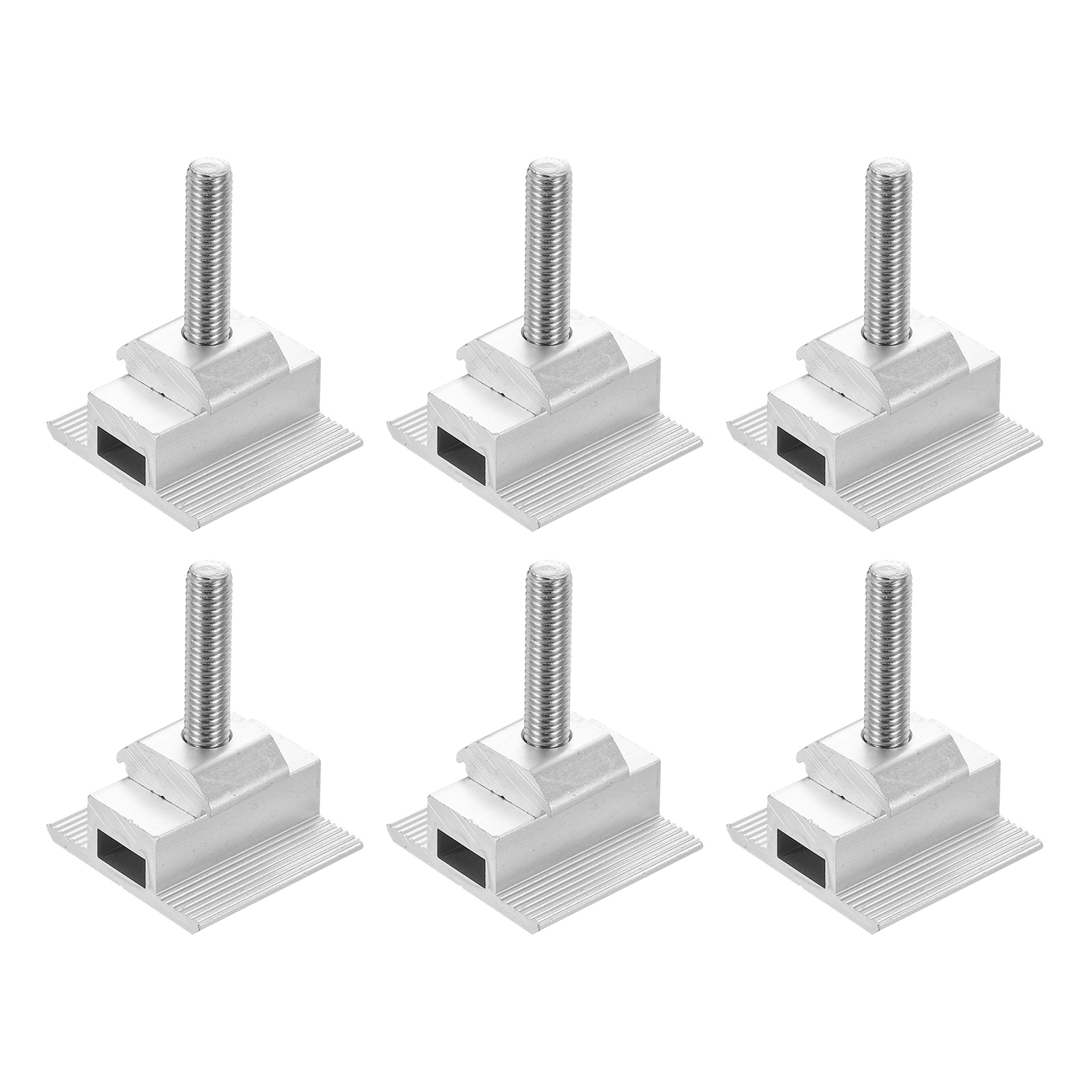 Uxcell Adjustable Solar End Clamp Solar Panel Mount Bracket Roof ...