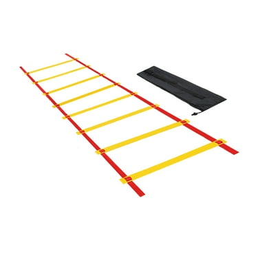 Yes4All Speed and Agility Training Ladder with Carry Bag - 8 Rung ...