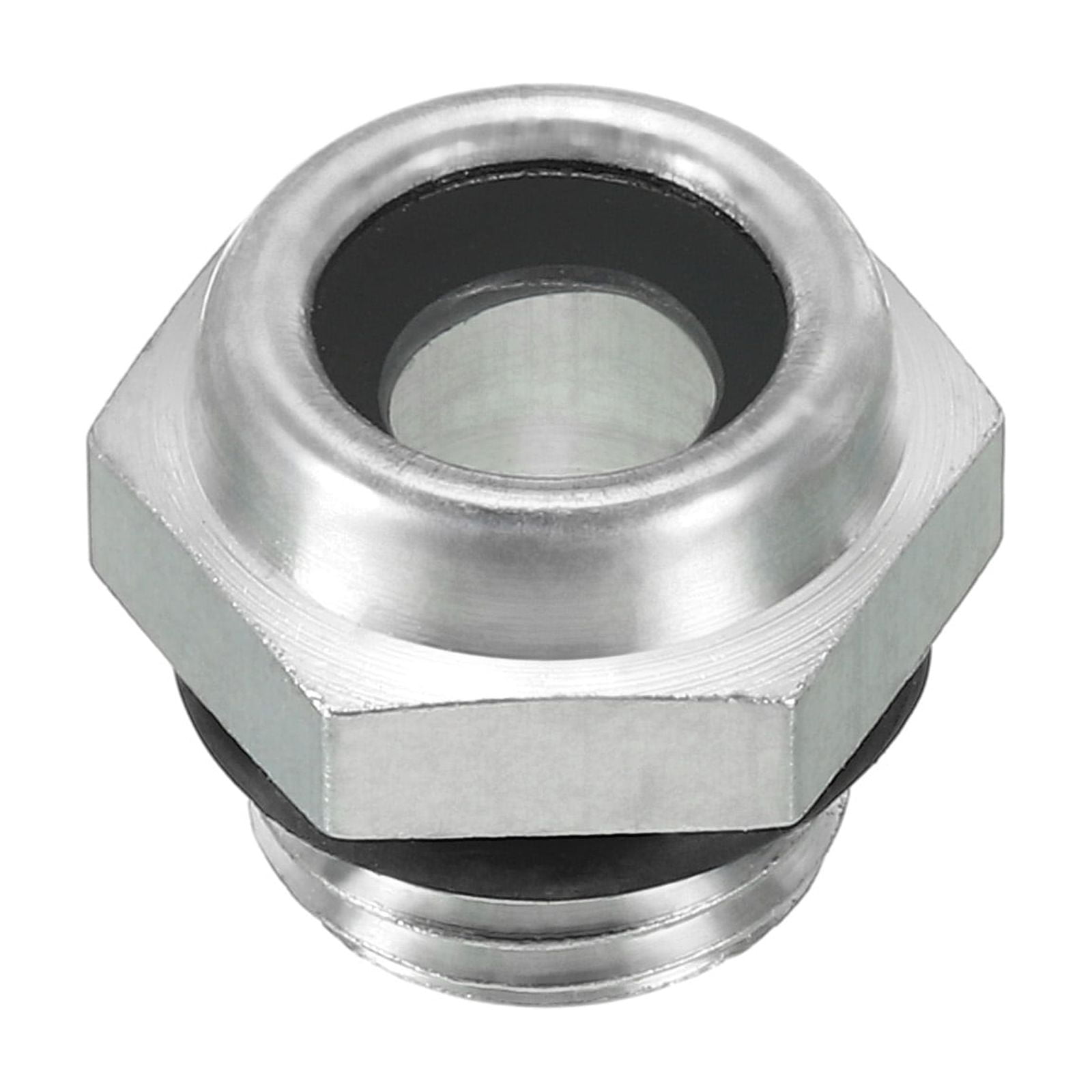 Uxcell Air Compressor Oil Sight Glass, G 1/4" Male Thread Aluminum ...