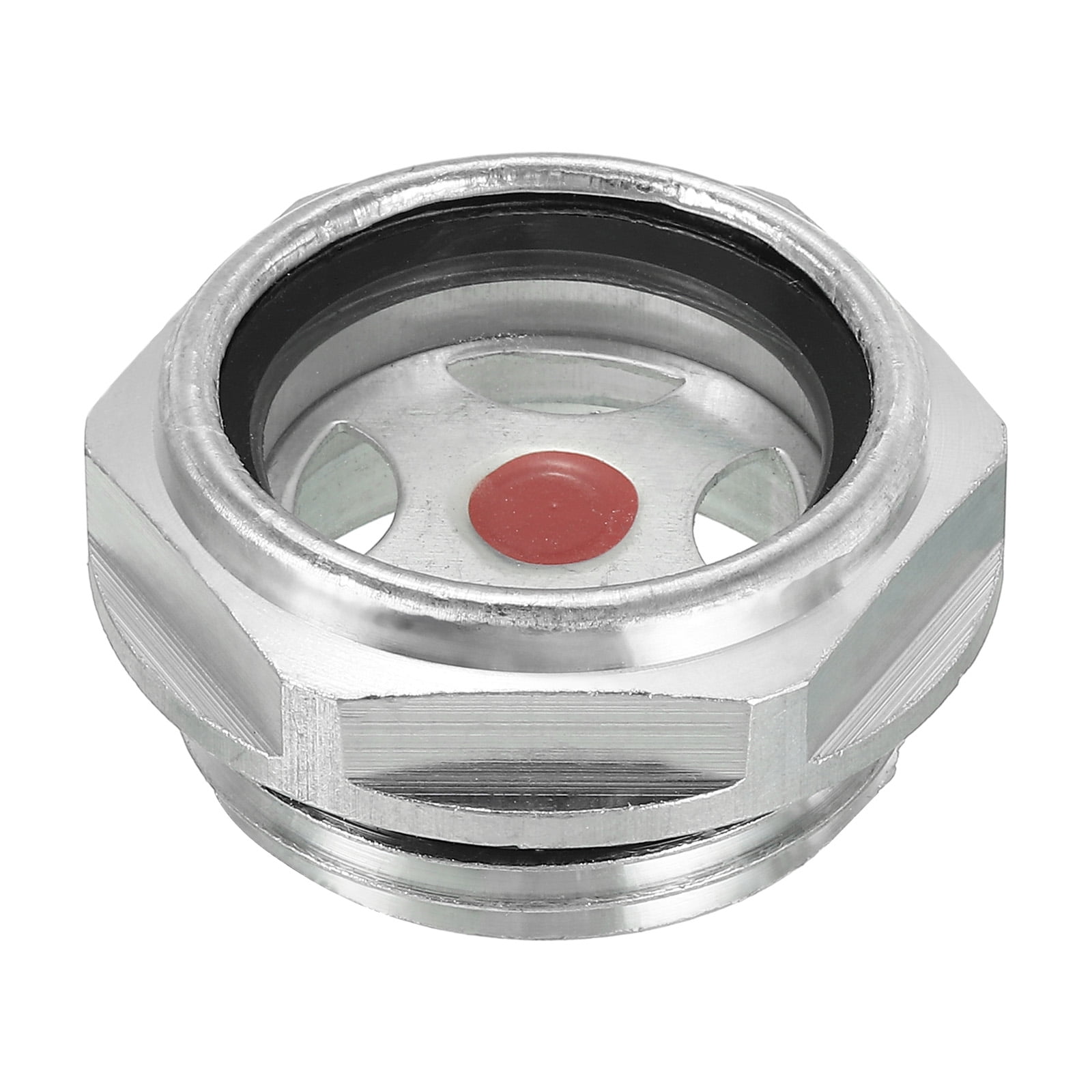 Uxcell Air Compressor Oil Sight Glass G 1" Aluminum Oil Liquid Level ...
