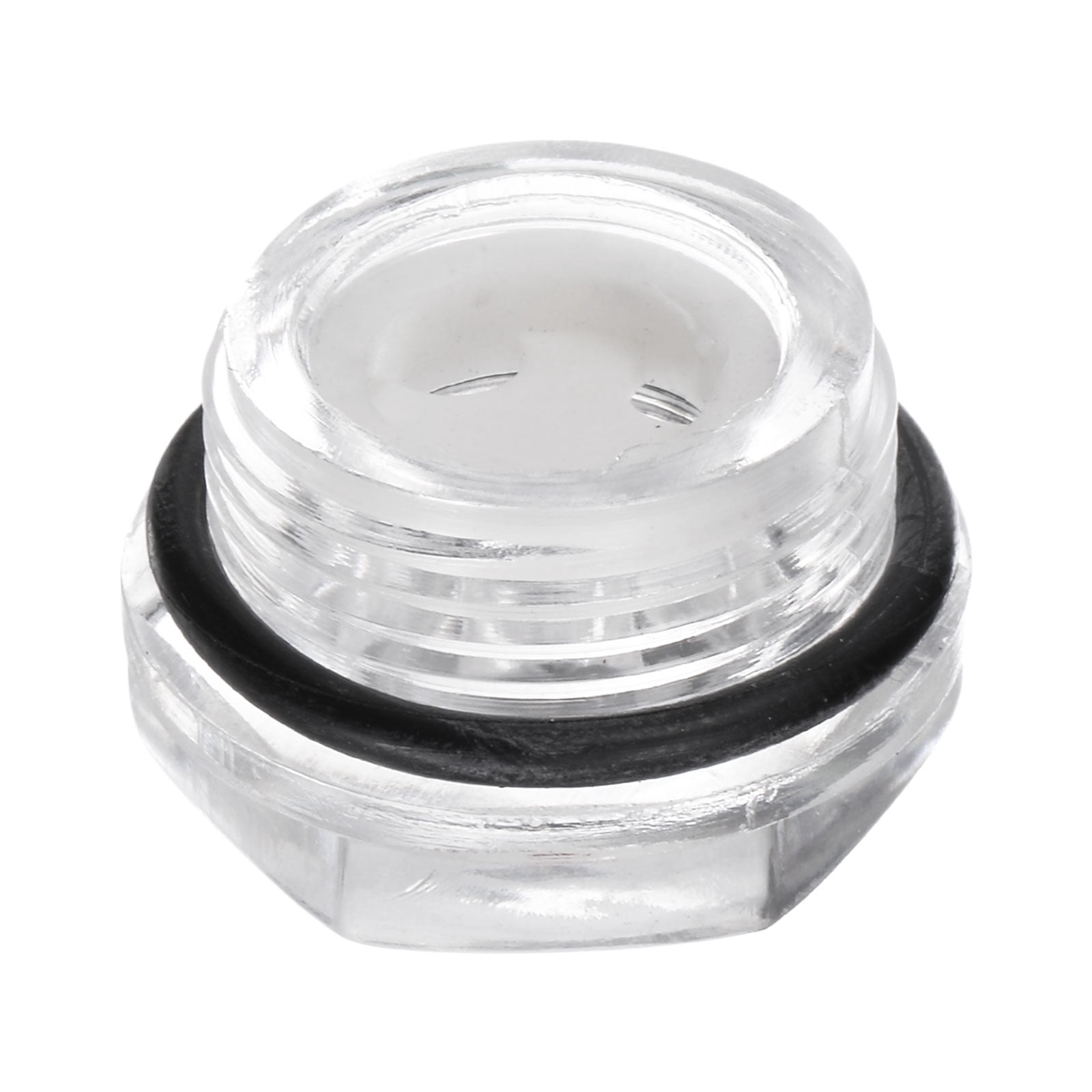 Uxcell Air Compressor Oil Sight Glass M22 x 1.5mm Male Plastic Hex Head ...