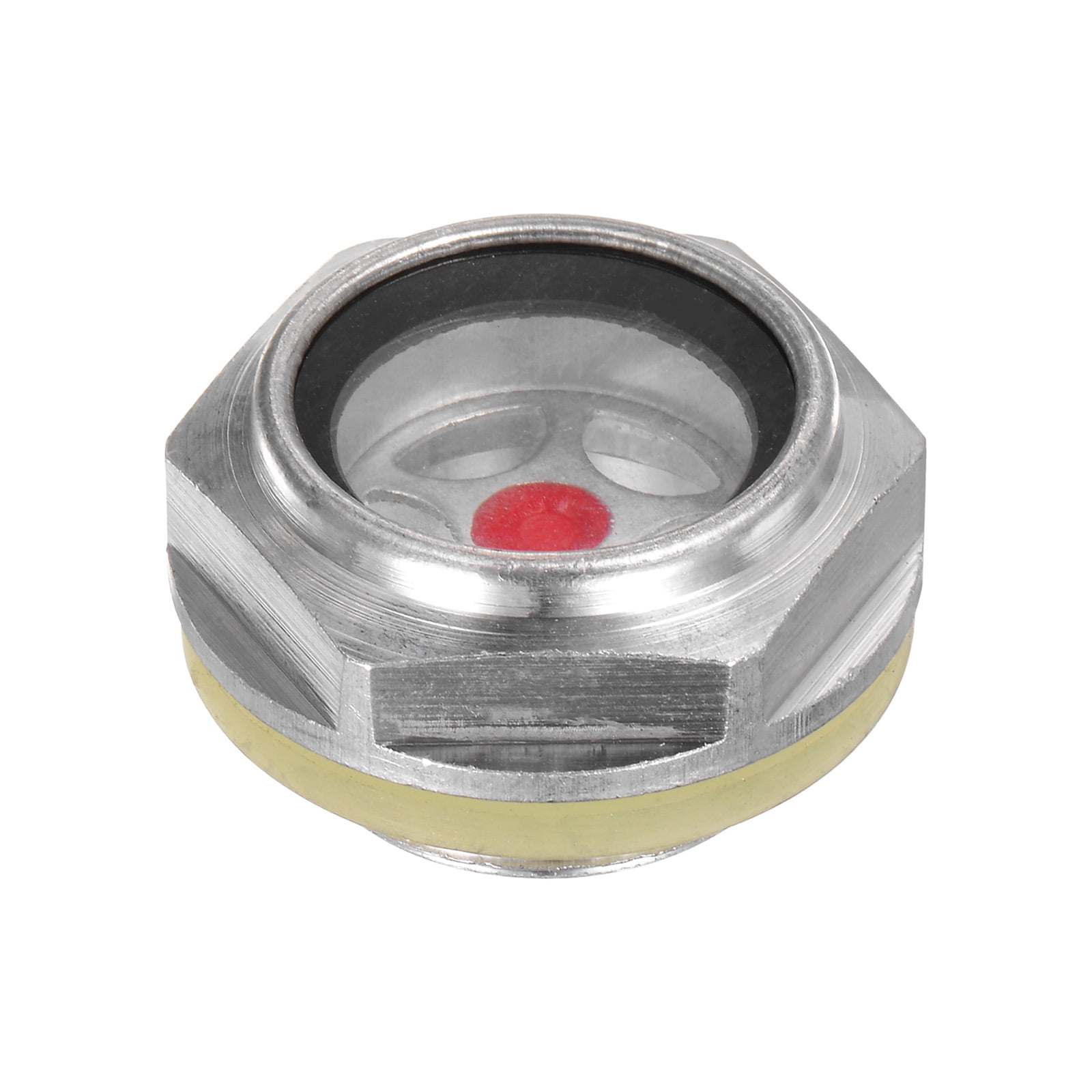 Uxcell Air Compressor Oil Sight Glass M27 x 1.5mm Thickened Toughened ...