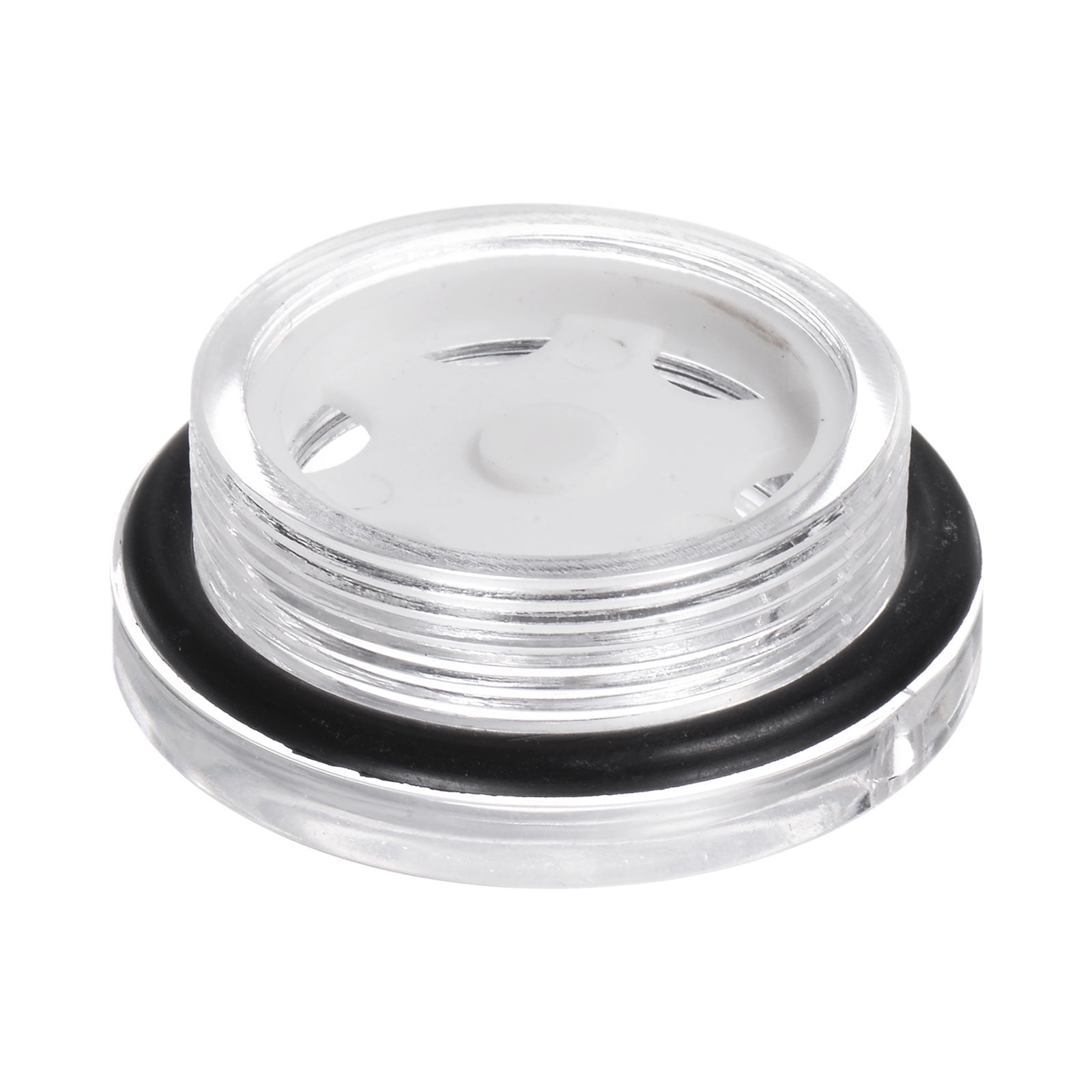 Uxcell Air Compressor Oil Sight Glass M42 x 1.5mm Male Plastic Round ...