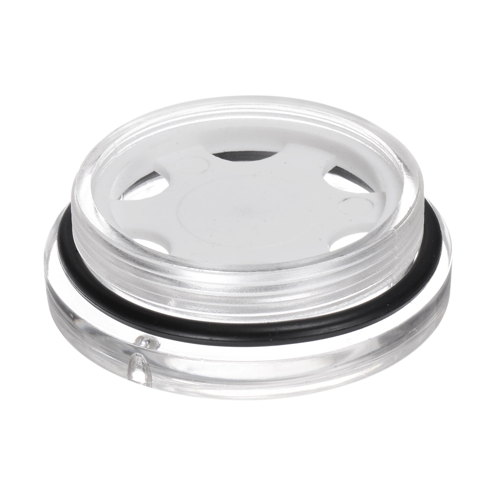 Uxcell Air Compressor Oil Sight Glass M60 x 2.0mm Male Plastic Round ...