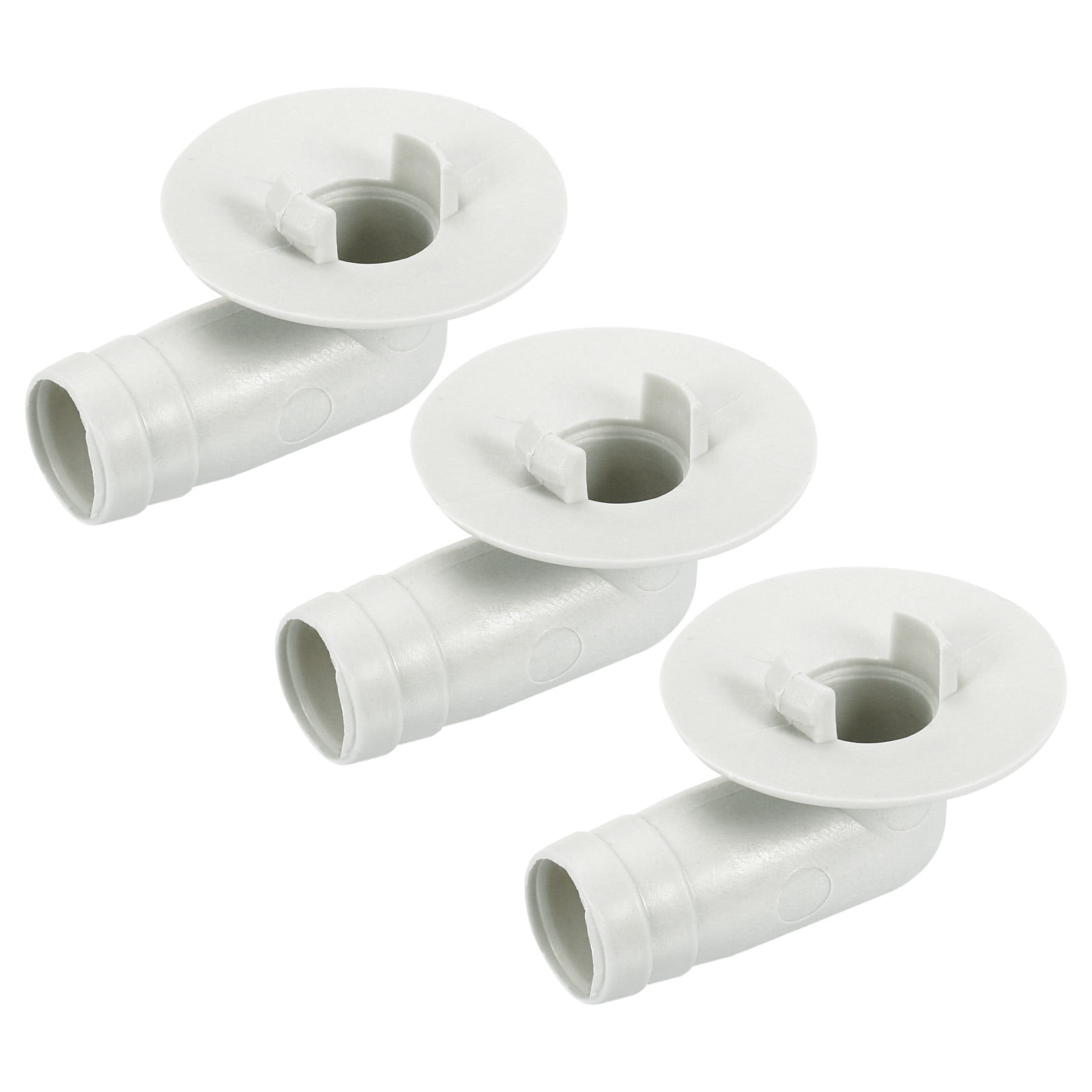 Uxcell Air Conditioner Drain Hose Connector 17mm Tube Elbow Fitting ...