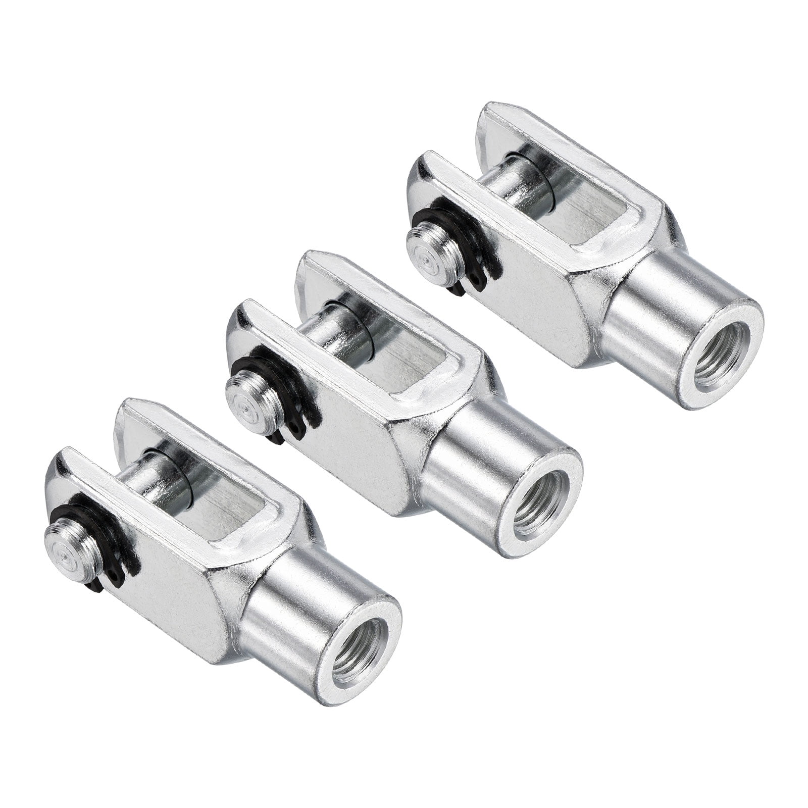 Uxcell Air Cylinder Rod Clevis End M10x1.25 Female Thread Y Connector ...