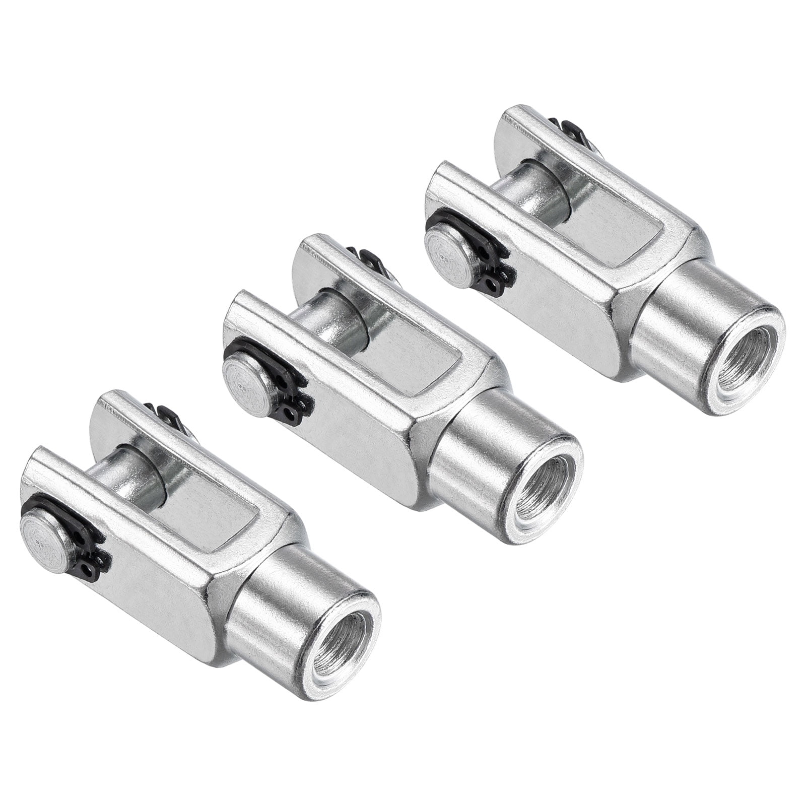 Uxcell Air Cylinder Rod Clevis End M8x1.25 Female Thread Y Connector ...