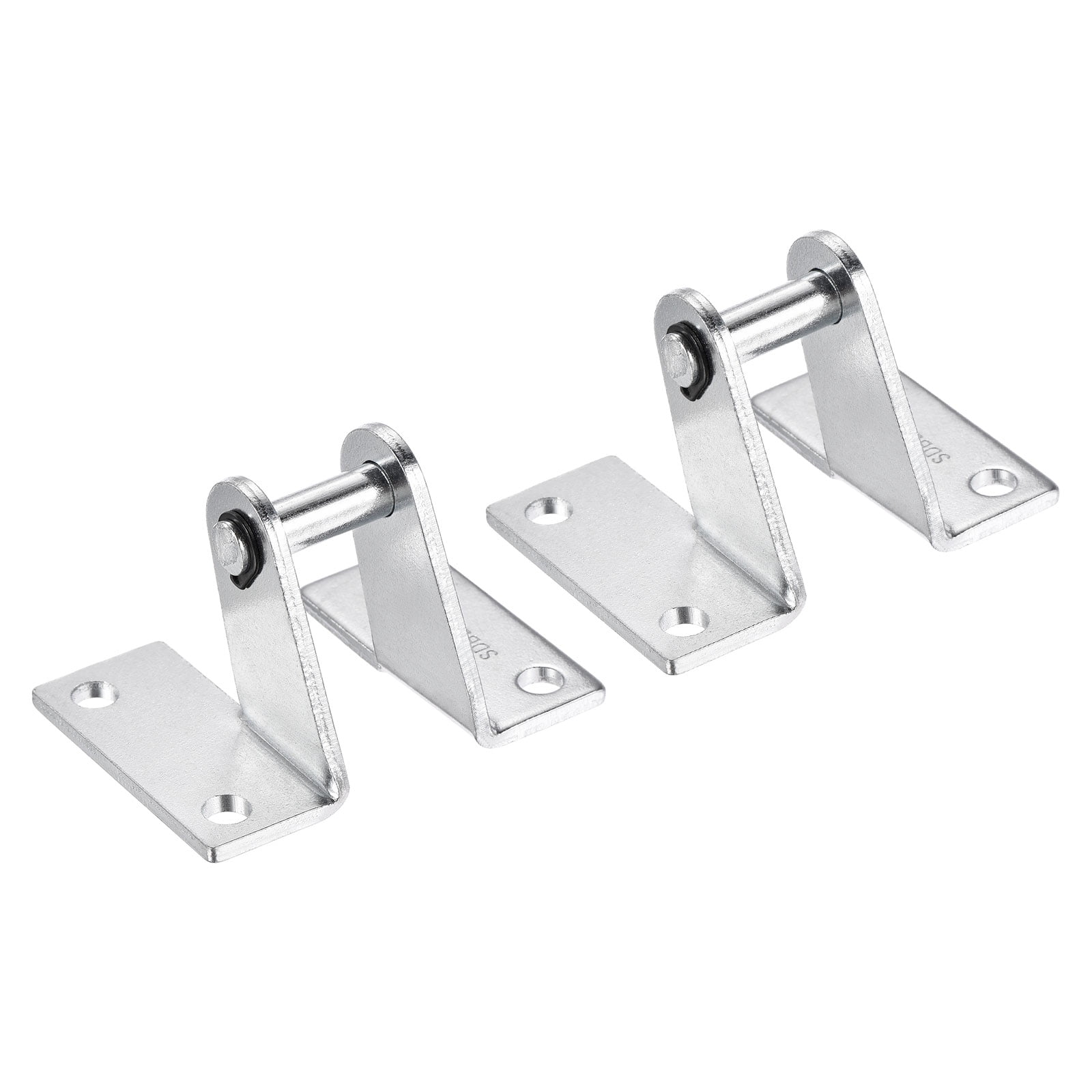 Uxcell Air Cylinder Rod Clevis Mounting Bracket Pneumatic Parts, Silver ...