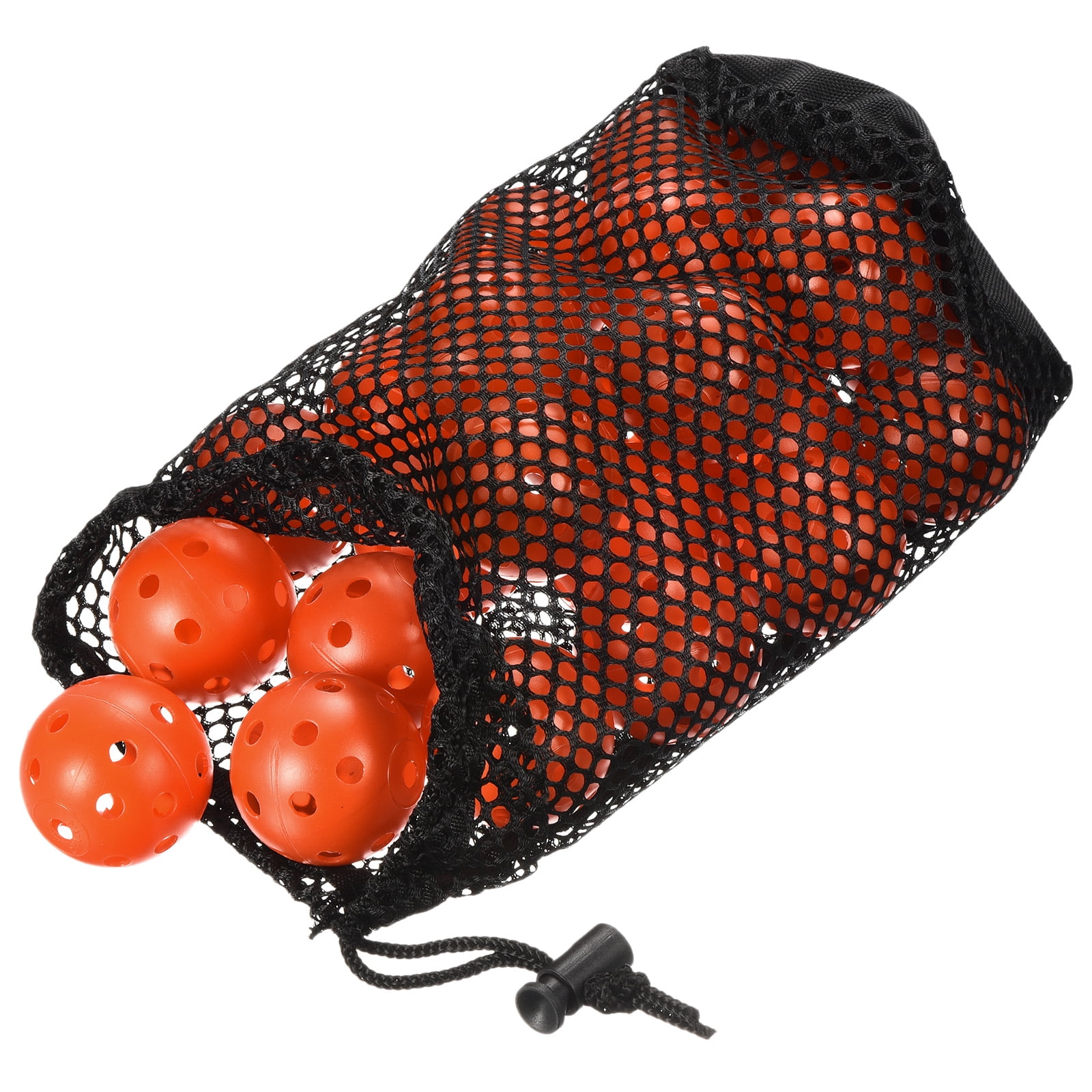 Uxcell Air Flow Hollow with Mesh Bag Swing Training Golf Practice Balls ...