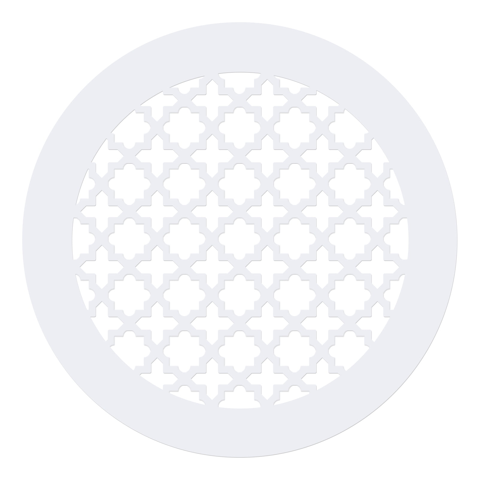 Uxcell Air Vent Cover Grille for 5.5" Duct Opening, Acrylic Glass Wall ...