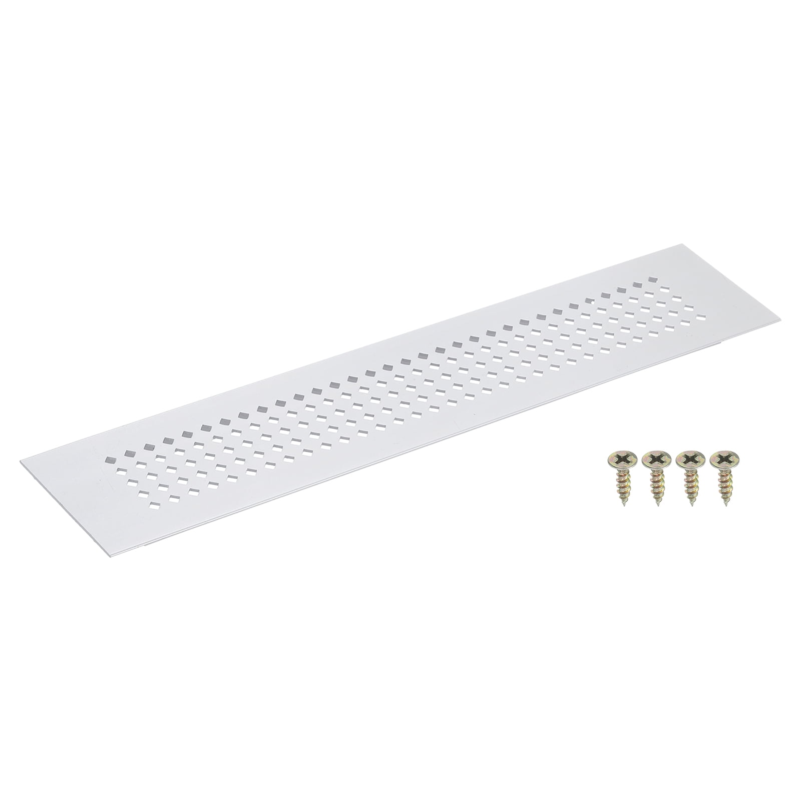 Uxcell Air Vents Cover, 1Pcs 250 x 50mm Aluminum Alloy Rectangle Air ...
