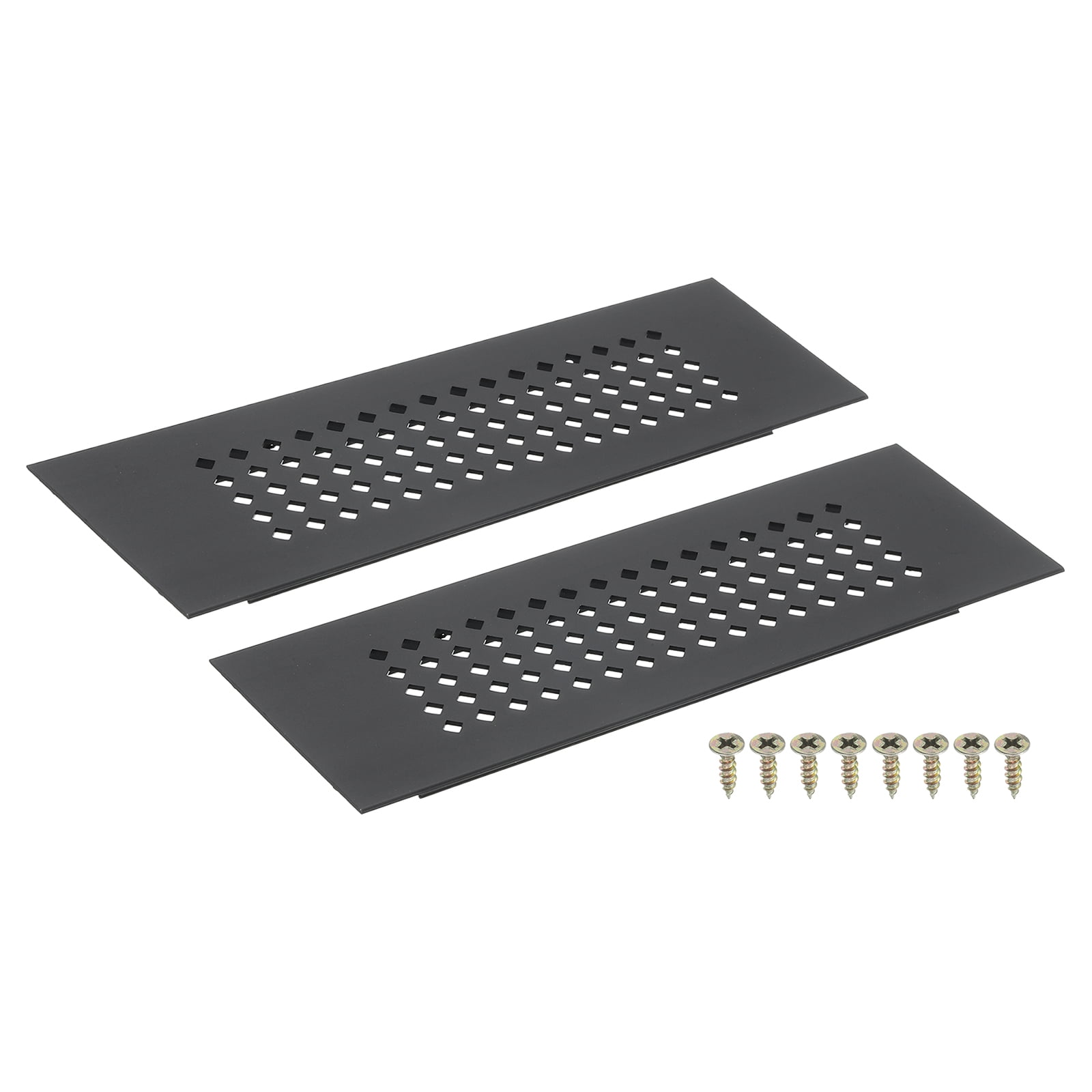 Uxcell Air Vents Cover, 2Pcs 150 x 50mm Aluminum Alloy Rectangle Air ...