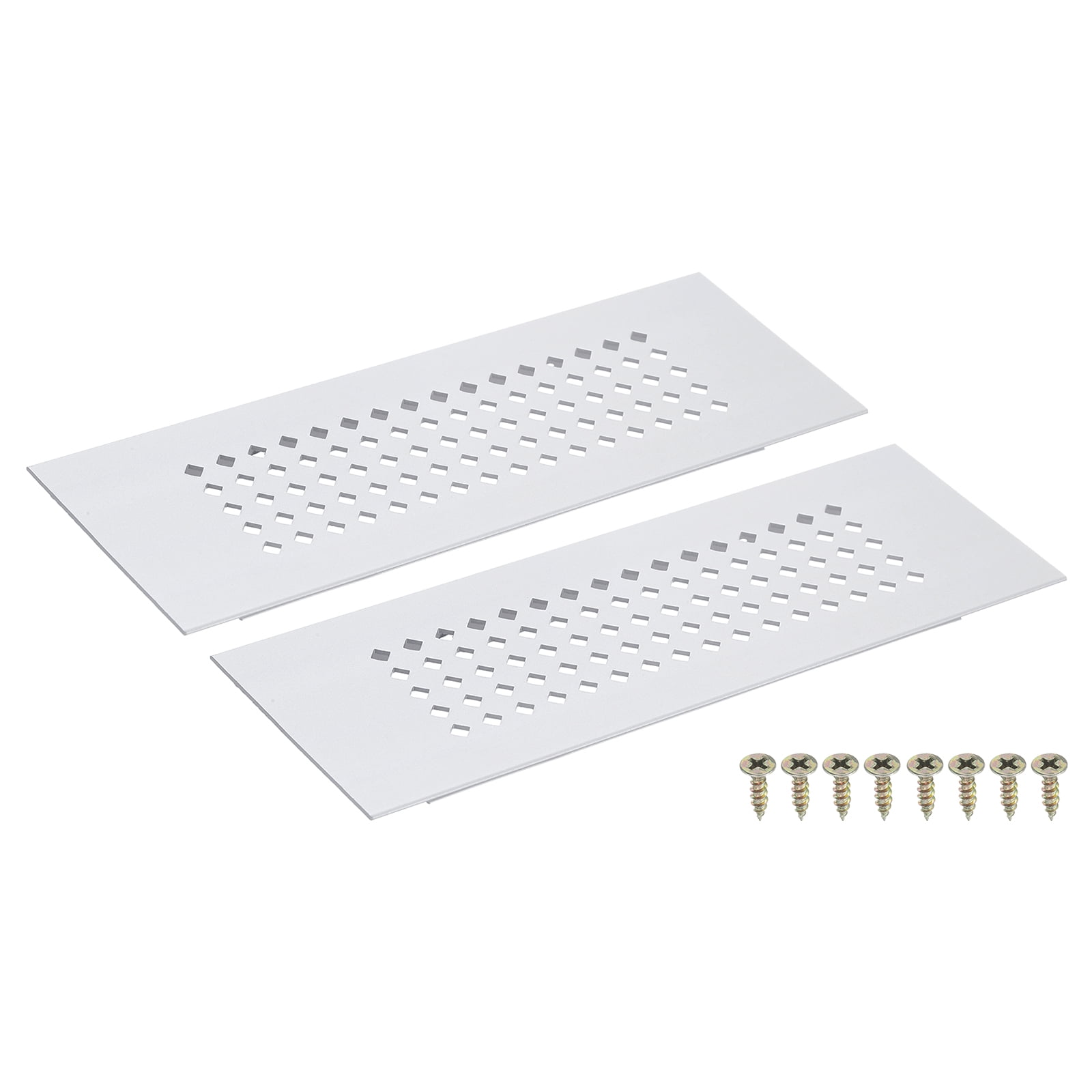 Uxcell Air Vents Cover, 2Pcs 150 x 50mm Aluminum Alloy Rectangle Air ...