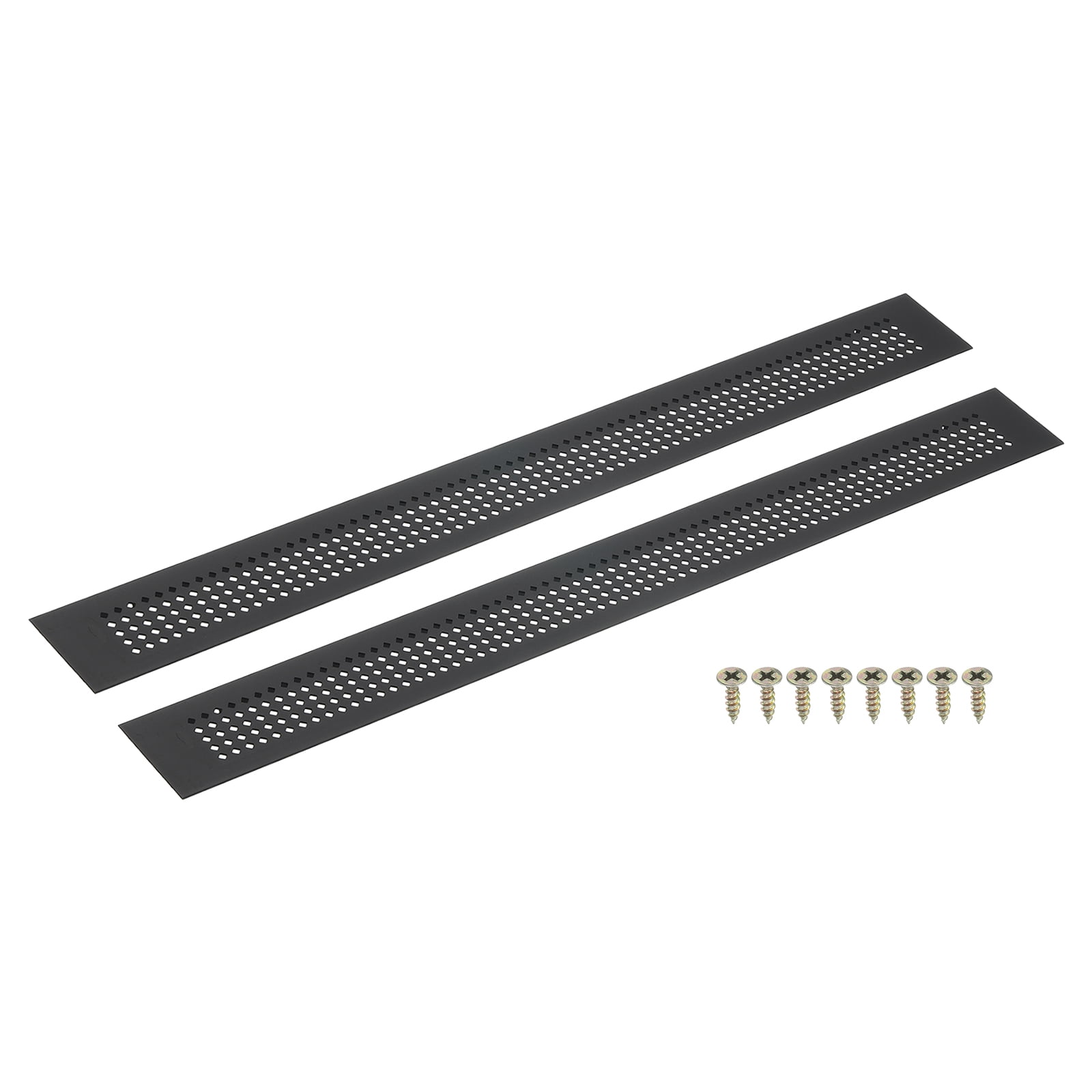 Uxcell Air Vents Cover, 2Pcs 500 x 50mm Aluminum Alloy Rectangle Air ...