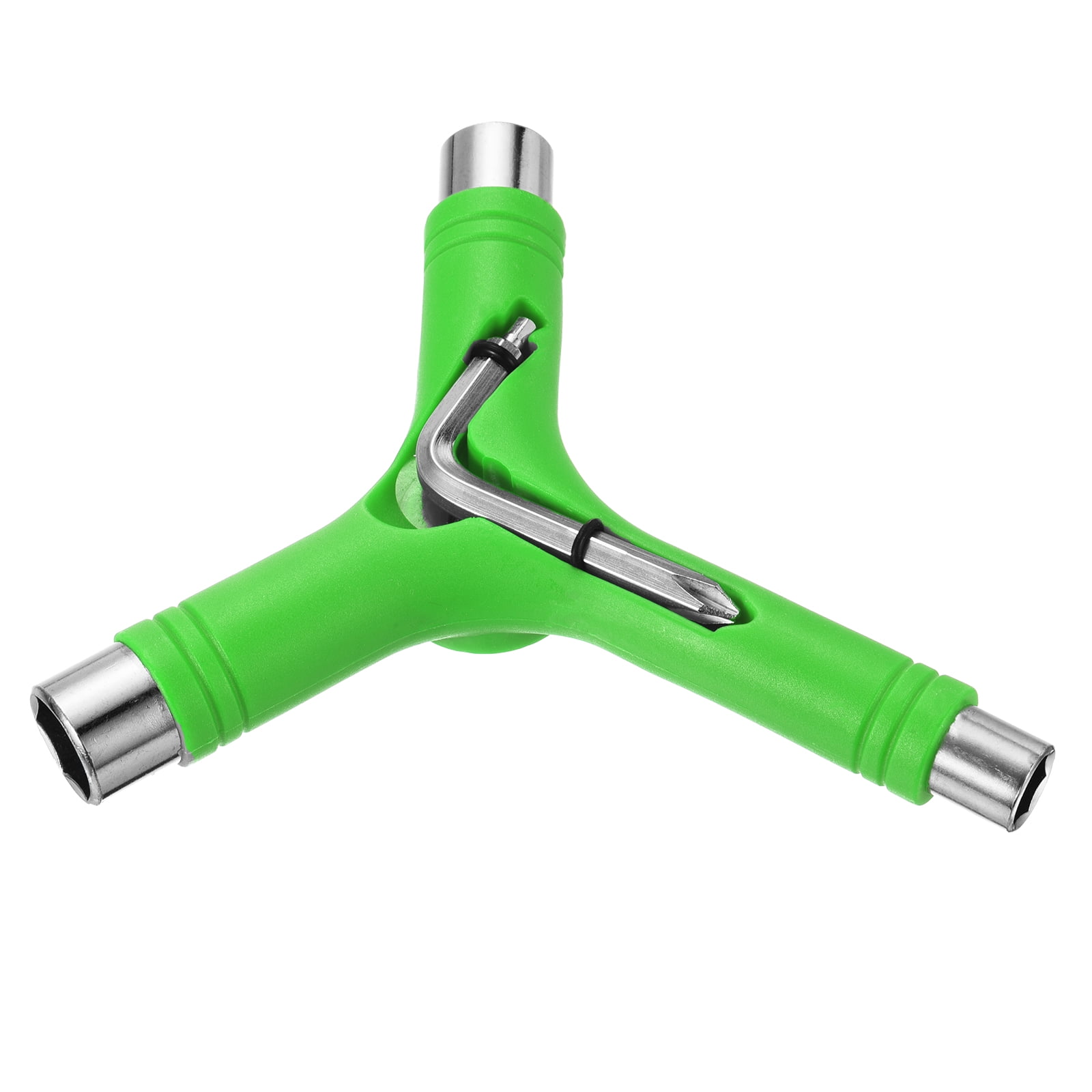 Uxcell All-In-One Skate Tool Multi-Function Portable Skateboard Tool Y ...