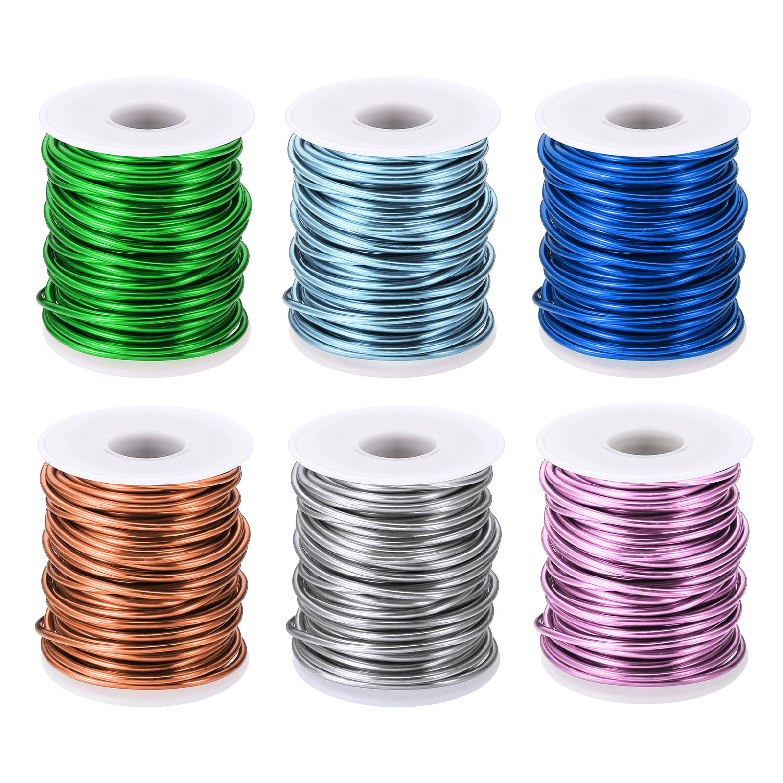 Uxcell Aluminum Craft Wire, Metal Wire Armature Bendable Wire for ...