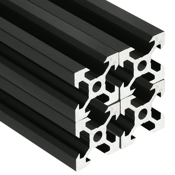 Uxcell Aluminum Extrusion 250mm T-Slotted Linear Rail for 3D Printer ...