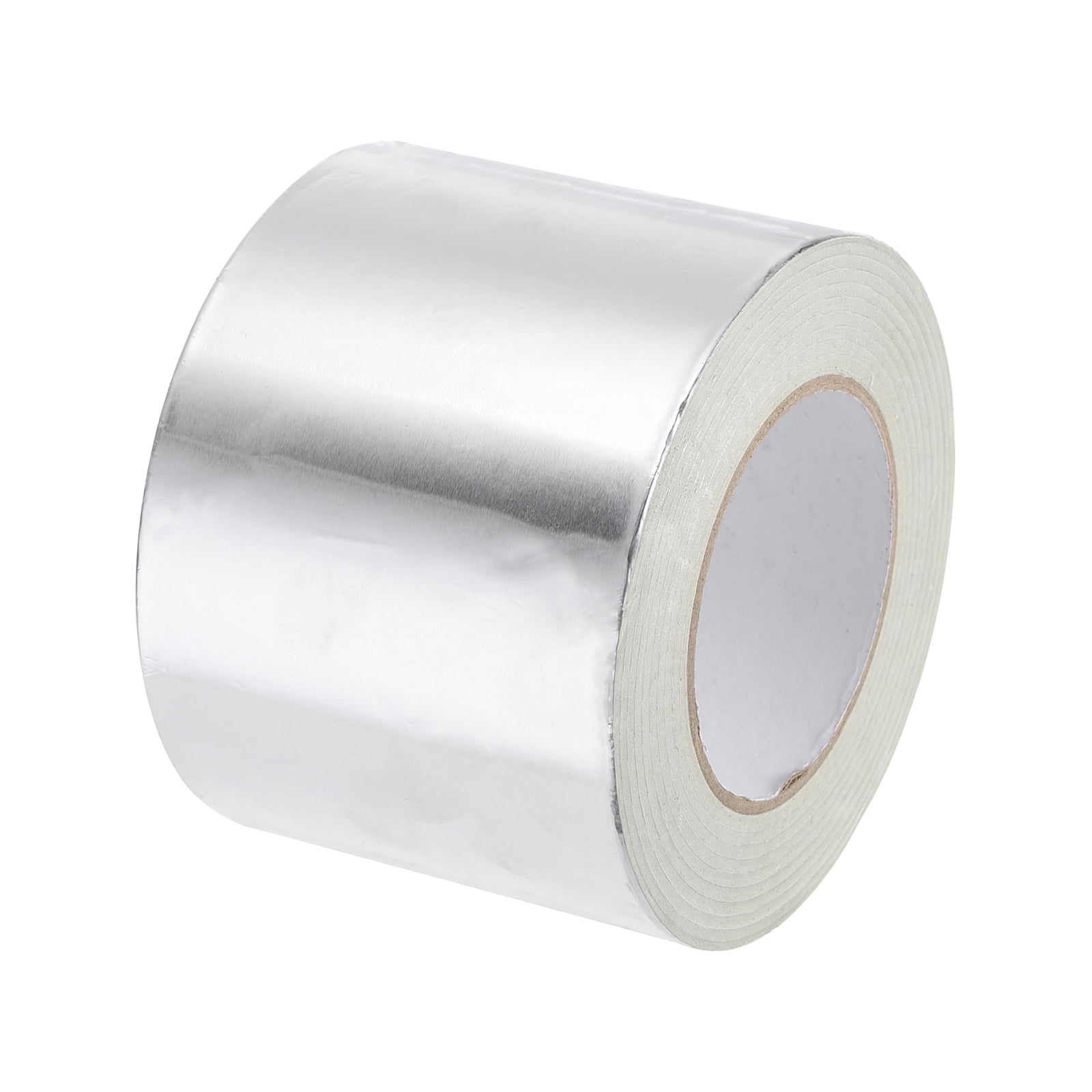 Uxcell Aluminum Foil Tape 4 Inch x 55 Yards Silver High Temperature Tape for HVAC, Sealing ...