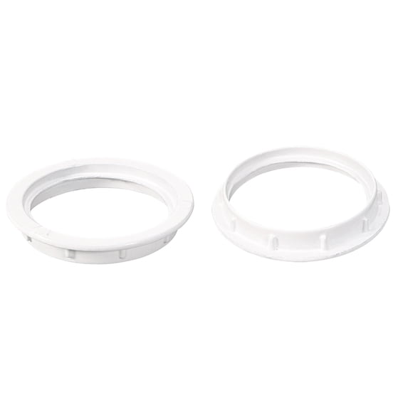 Uxcell Aluminum Light Socket Rings Lamp Shade Holder Adapter Ring for ...
