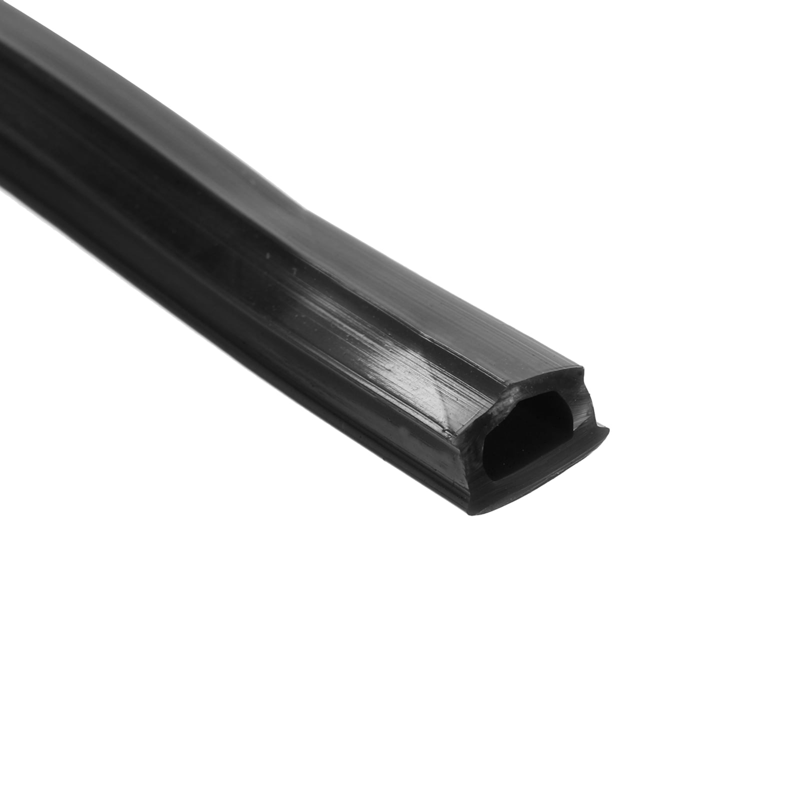 Uxcell Aluminum Profile Slot Cover Flat Seal Black 20M Length 0.31 ...