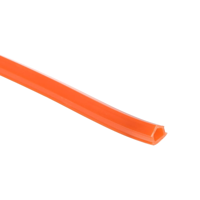 Uxcell Aluminum Profile Slot Cover Flat Seal Orange 4M 6mm 2020 Series ...