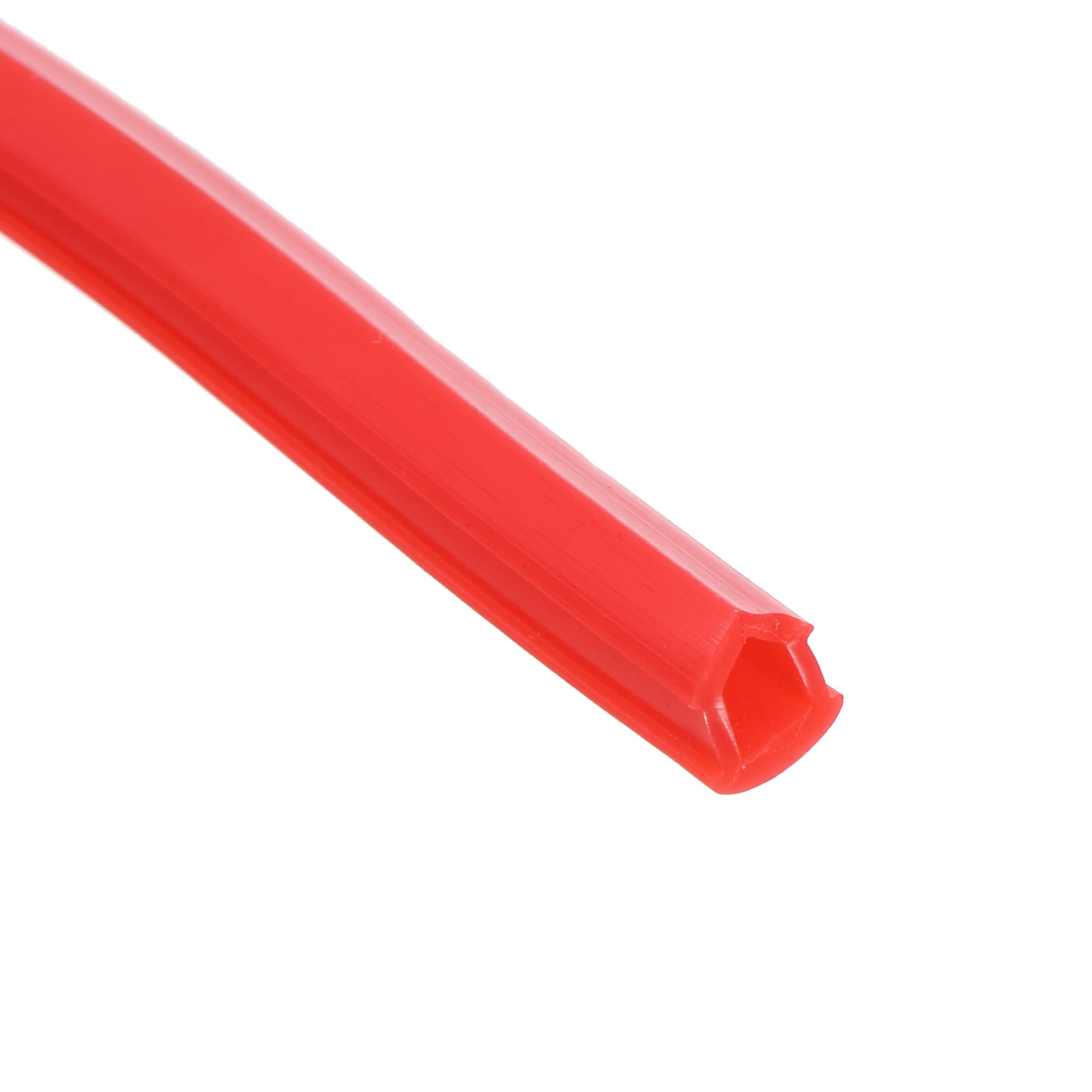 Uxcell Aluminum Profile Slot Cover Flat Seal Red 8M 6mm 2020 Series for ...