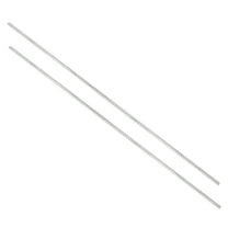 5mm x 100mm 304 Stainless Steel Solid Round Rod for DIY Craft - 2Pcs - Walmart.com