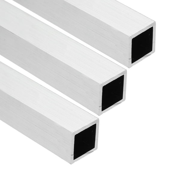 Uxcell Aluminum Square Tubing,0.59"x0.59"x10" Long 0.06" Wall Thick ...