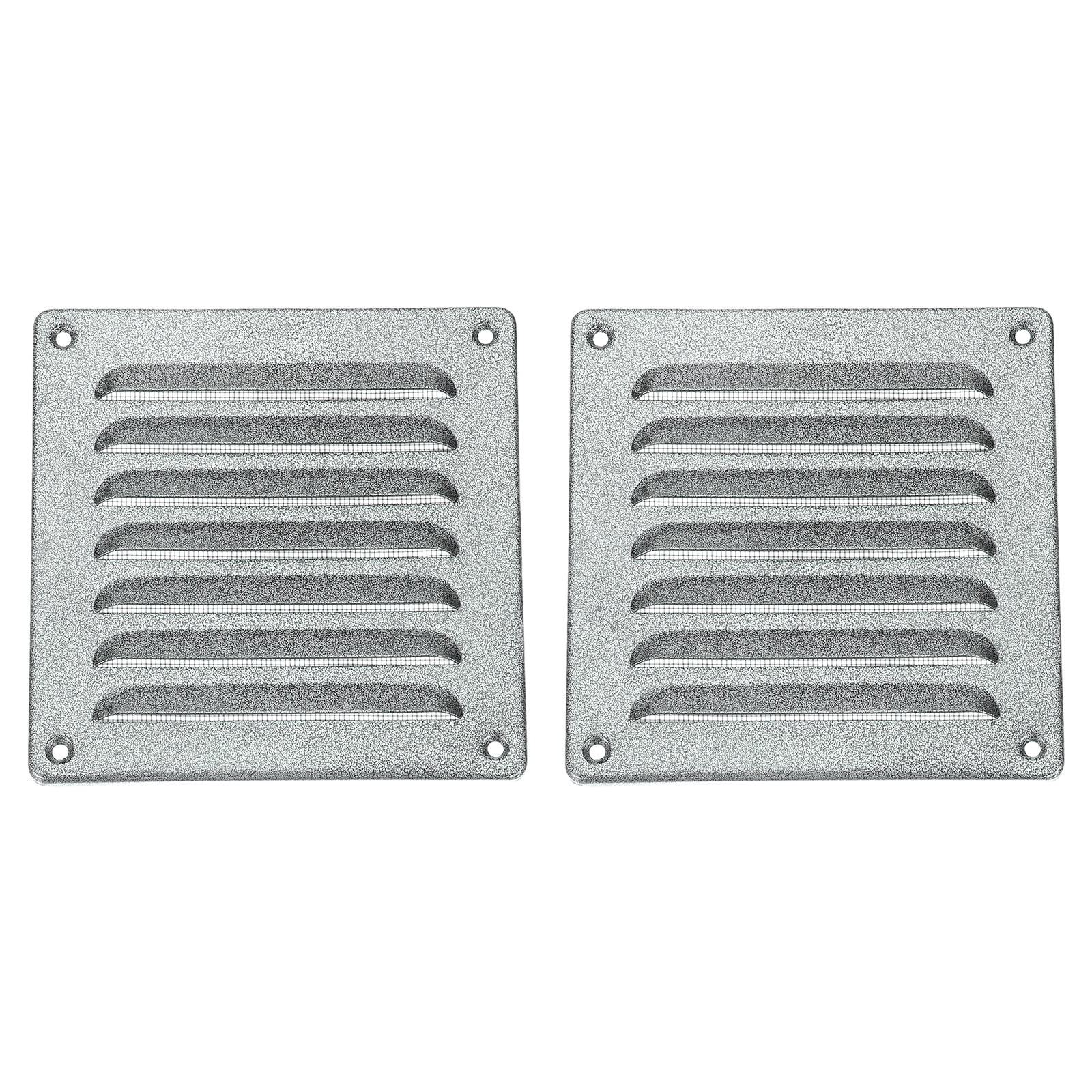 Uxcell Aluminum Vent Cover, Screen Air Grille Ventilation Cover HVAC ...