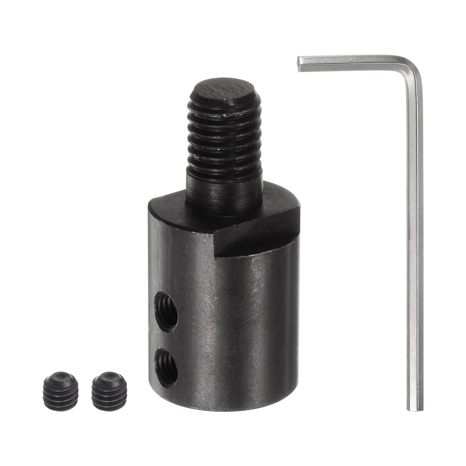 Uxcell Angle Motor Shaft Coupler M10 12mm Sleeve Saw Bit Connecting ...