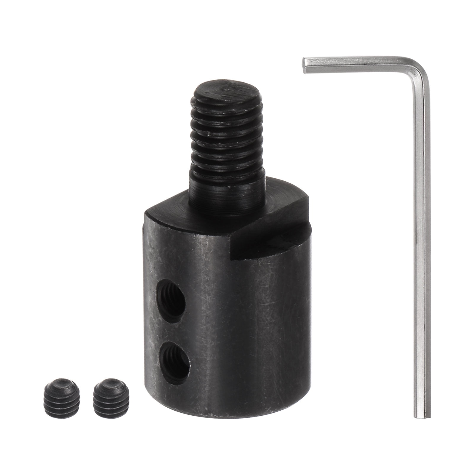 Uxcell Angle Motor Shaft Coupler M10 14mm Sleeve Saw Bit Connecting ...