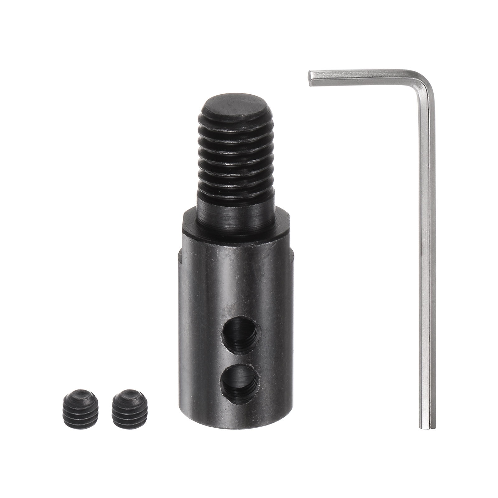 Uxcell Angle Motor Shaft Coupler M10 8mm Sleeve Saw Bit Connecting ...