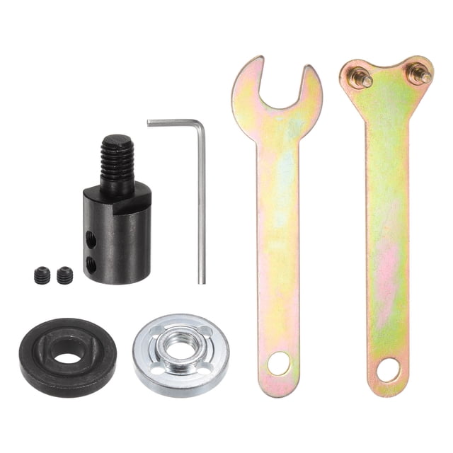 Uxcell Angle Motor Shaft Coupler Sleeve Kit M10 12mm Saw Bit Connecting ...