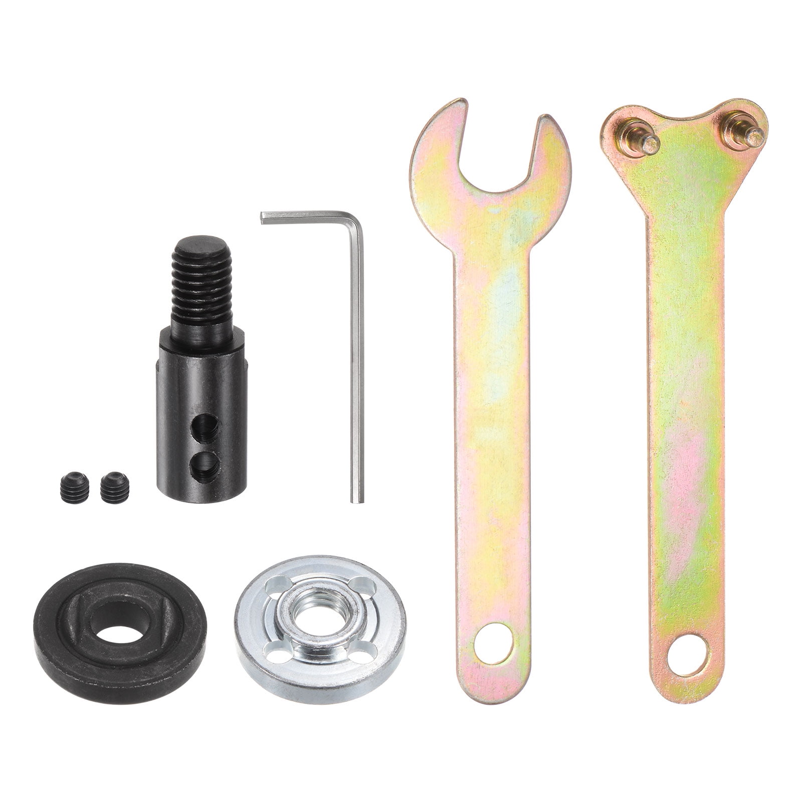 Uxcell Angle Motor Shaft Coupler Sleeve Kit M10 8mm Saw Bit Connecting ...