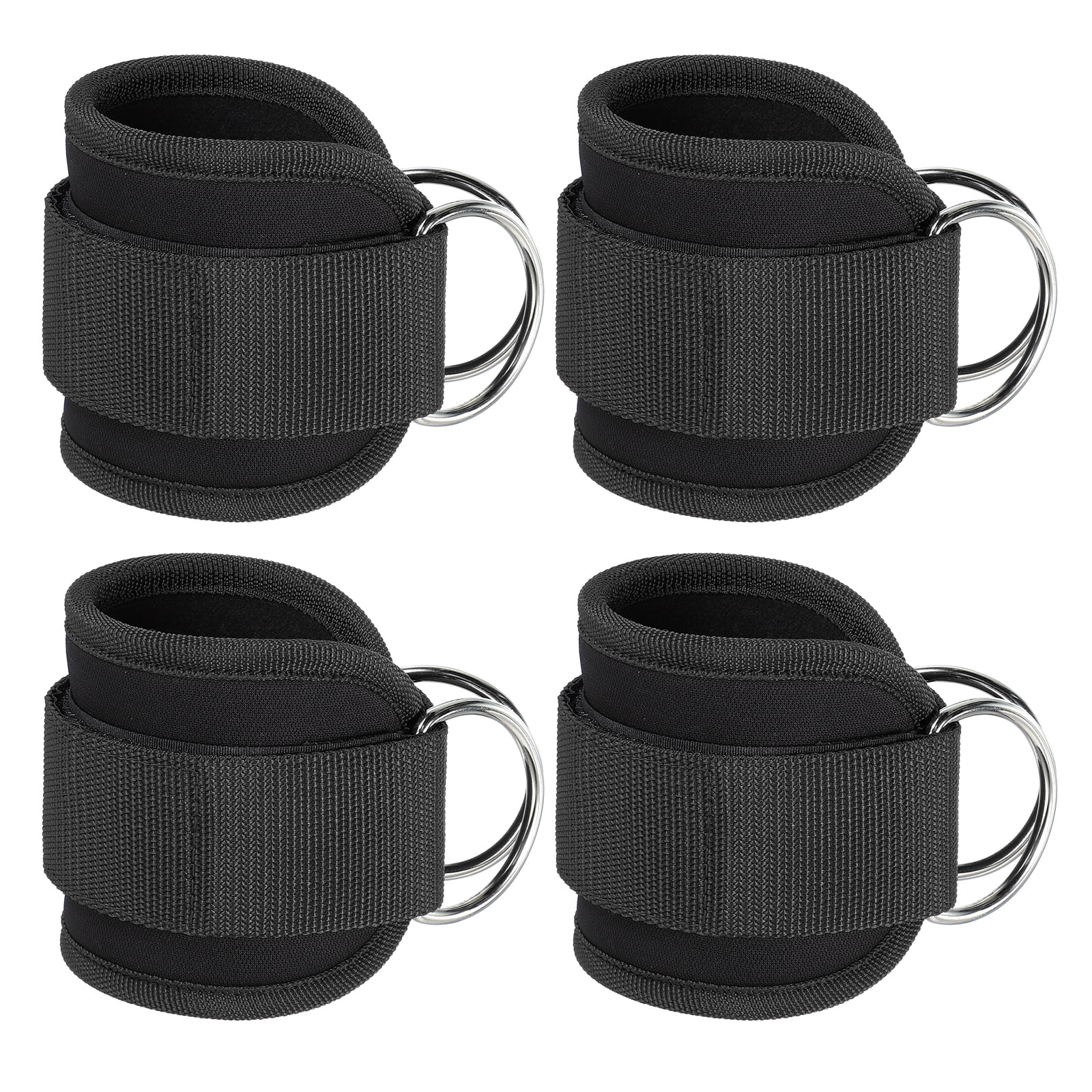 Uxcell Ankle Strap for Cable Machine Gym Cable Kickback Ankle Wraps ...
