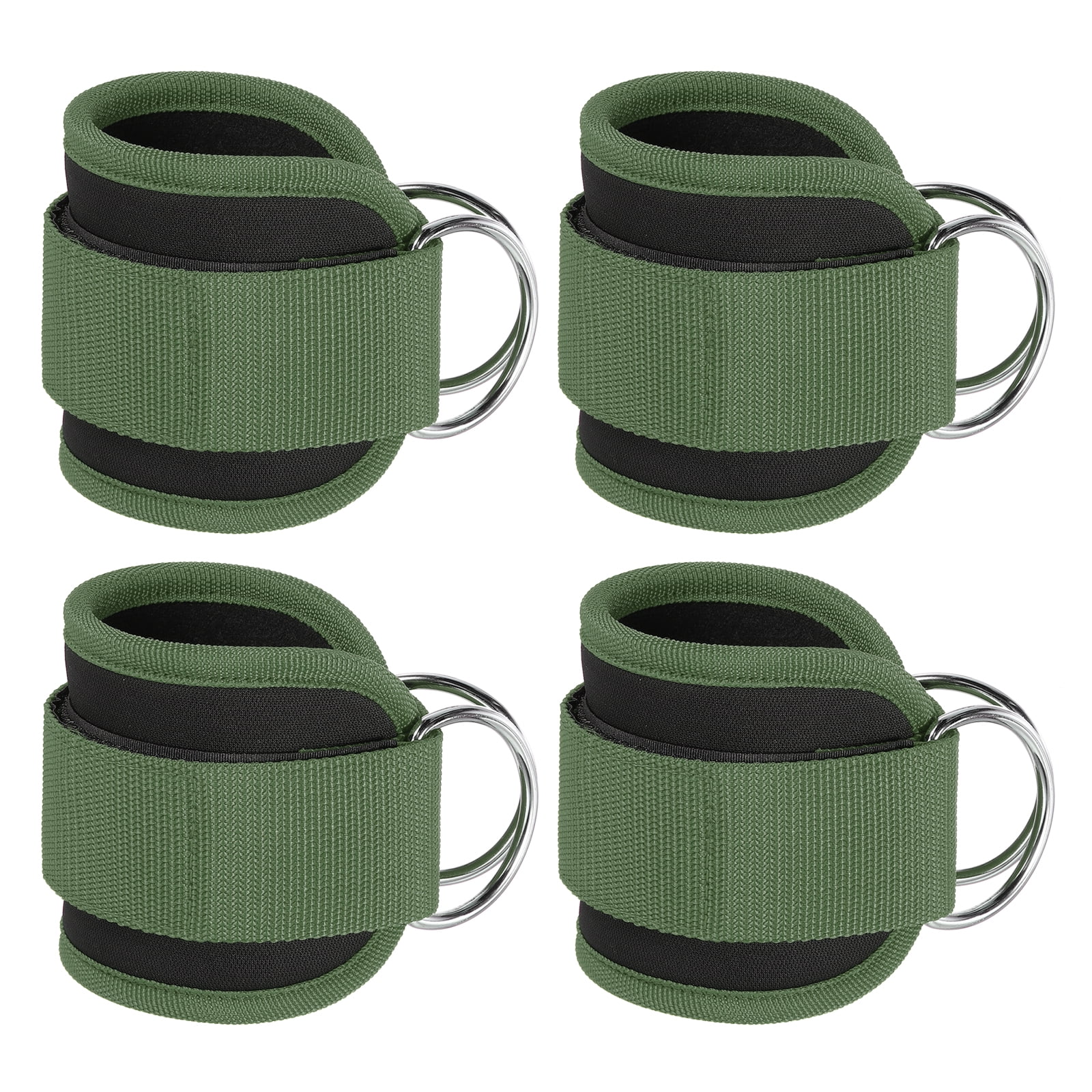 Uxcell Ankle Strap for Cable Machine Gym Cable Kickback Ankle Wraps ...