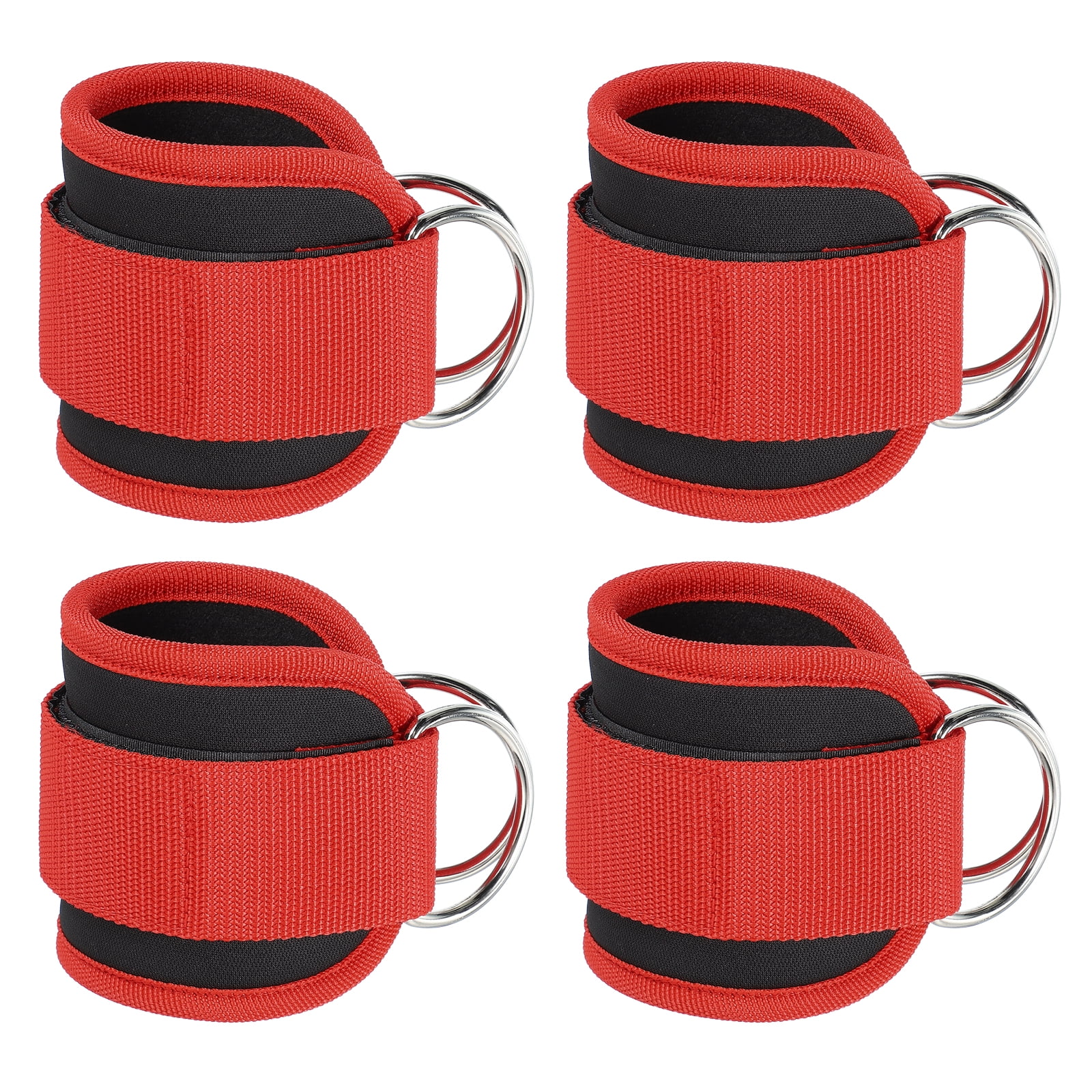Uxcell Ankle Strap for Cable Machine Gym Cable Kickback Ankle Wraps ...