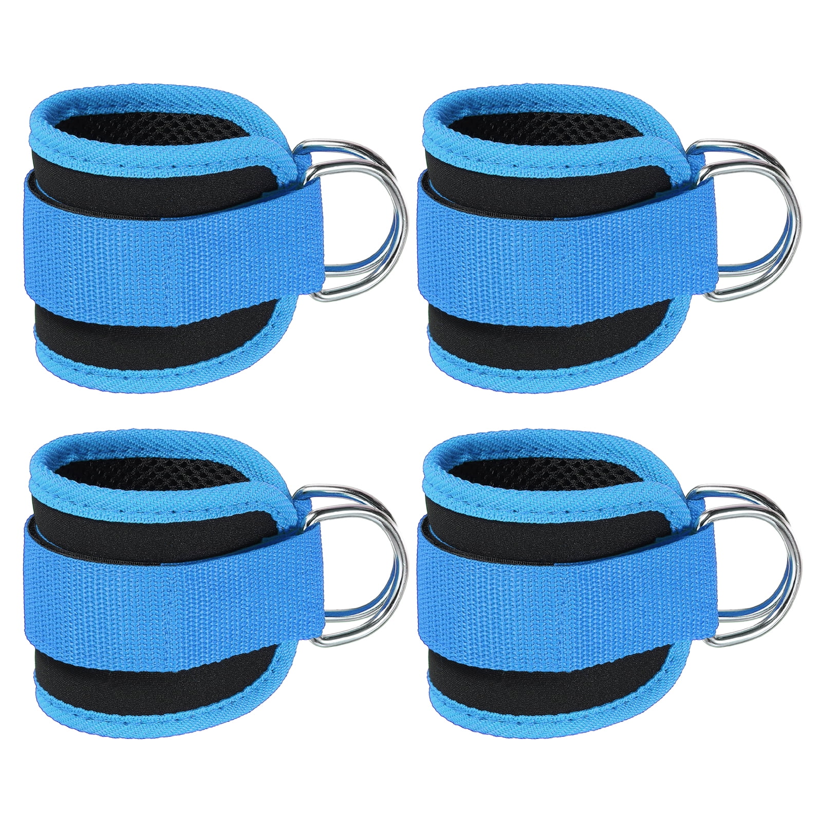 Uxcell Ankle Strap for Cable Machine, Gym Cable Kickback Ankle Wraps ...