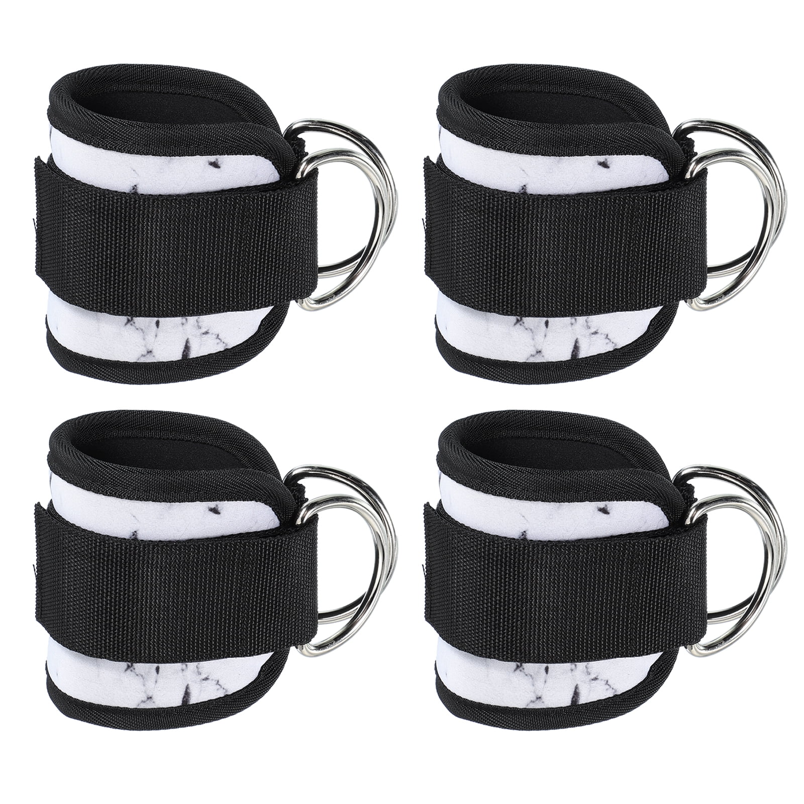 Uxcell Ankle Strap for Cable Machine, Gym Cable Kickback Ankle Wraps ...