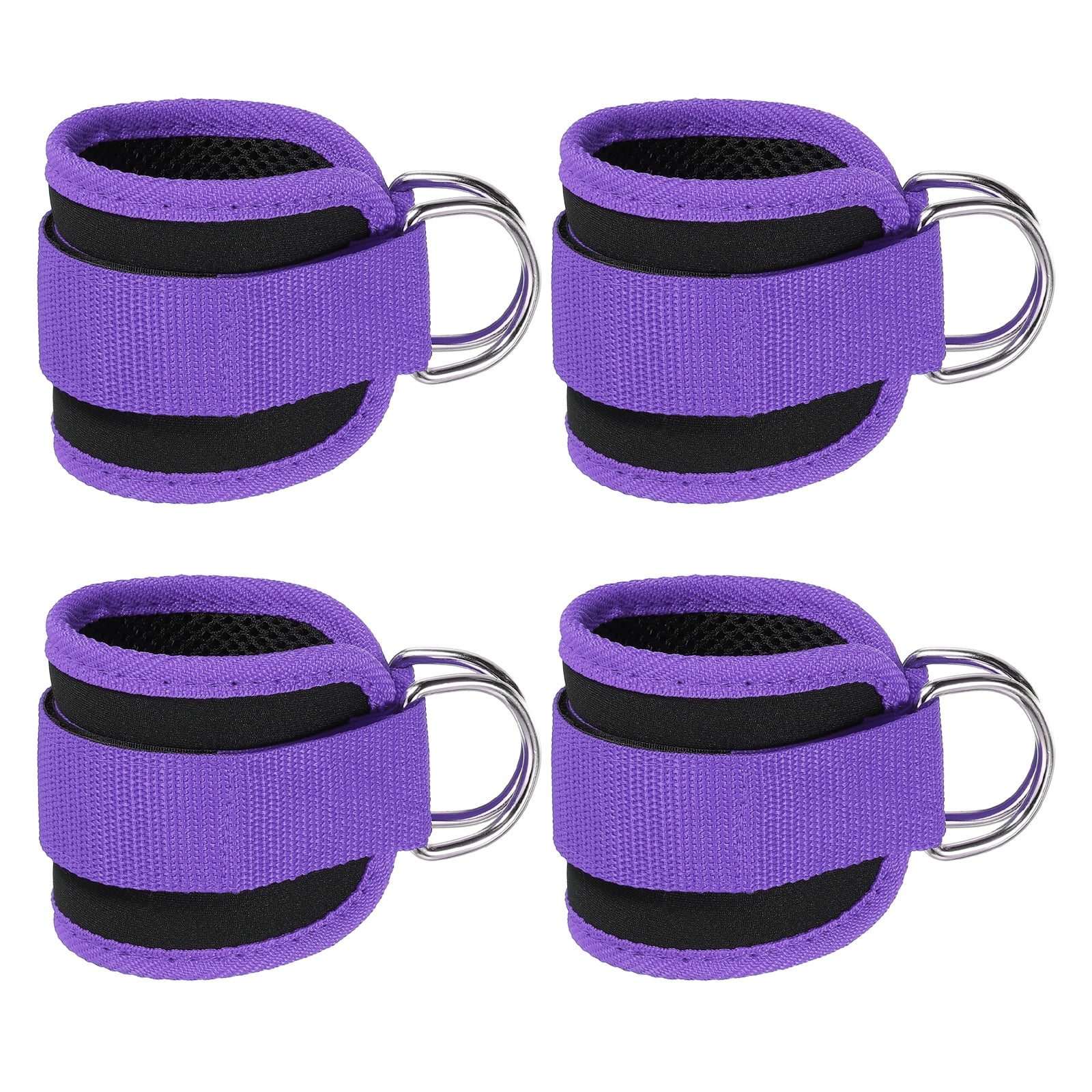 Uxcell Ankle Strap for Cable Machine, Gym Cable Kickback Ankle Wraps ...