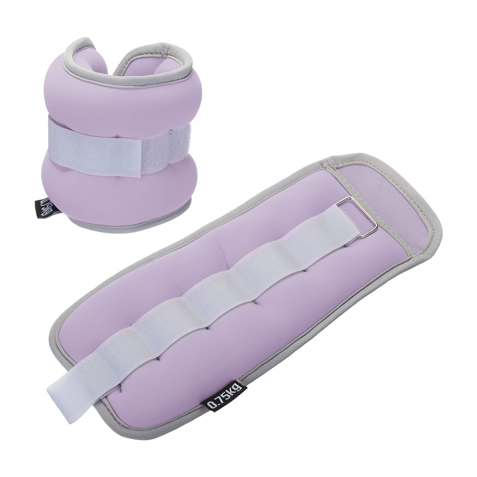 Uxcell Ankle Weights, Adjustable Wrist Leg Weights Set 3lbs, Purple - Walmart.com