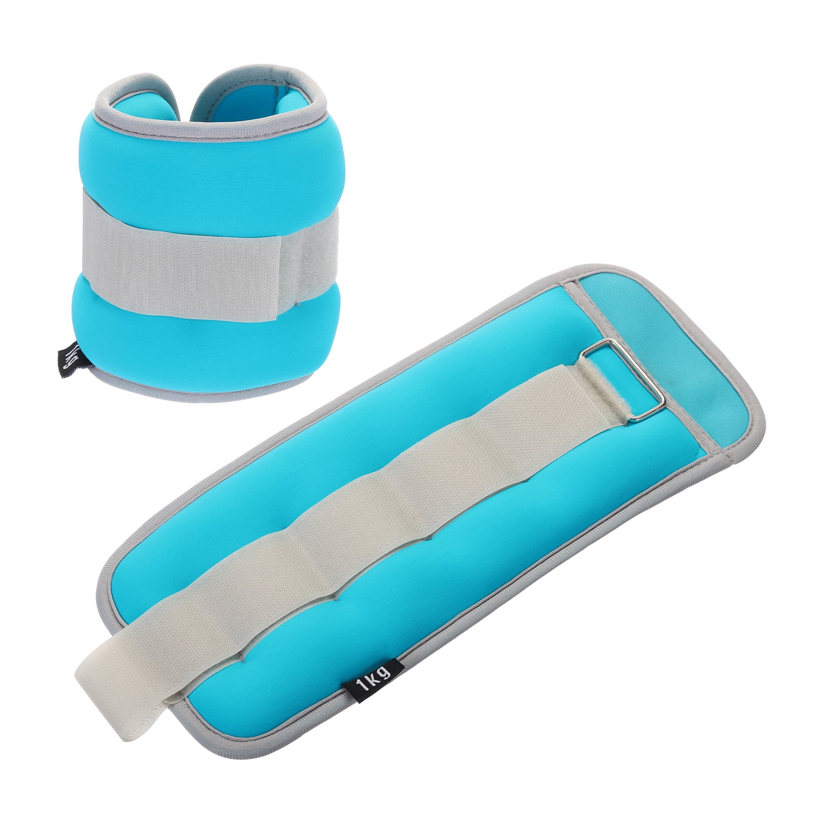 Uxcell Ankle Weights, Adjustable Wrist Leg Weights Set 4lbs, Blue - Walmart.com